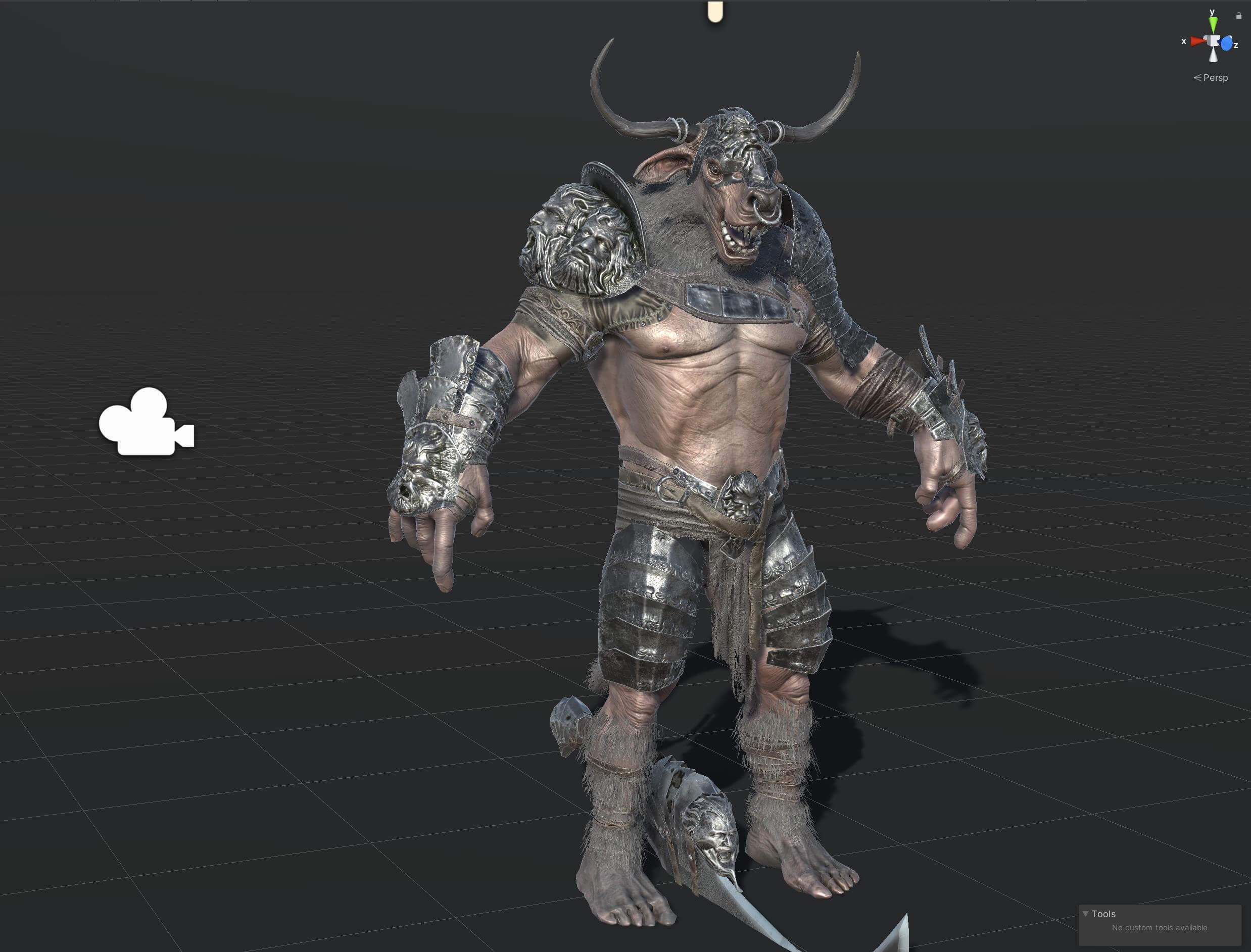 Minotaur Game Ready - 3D Model by andryuha1981