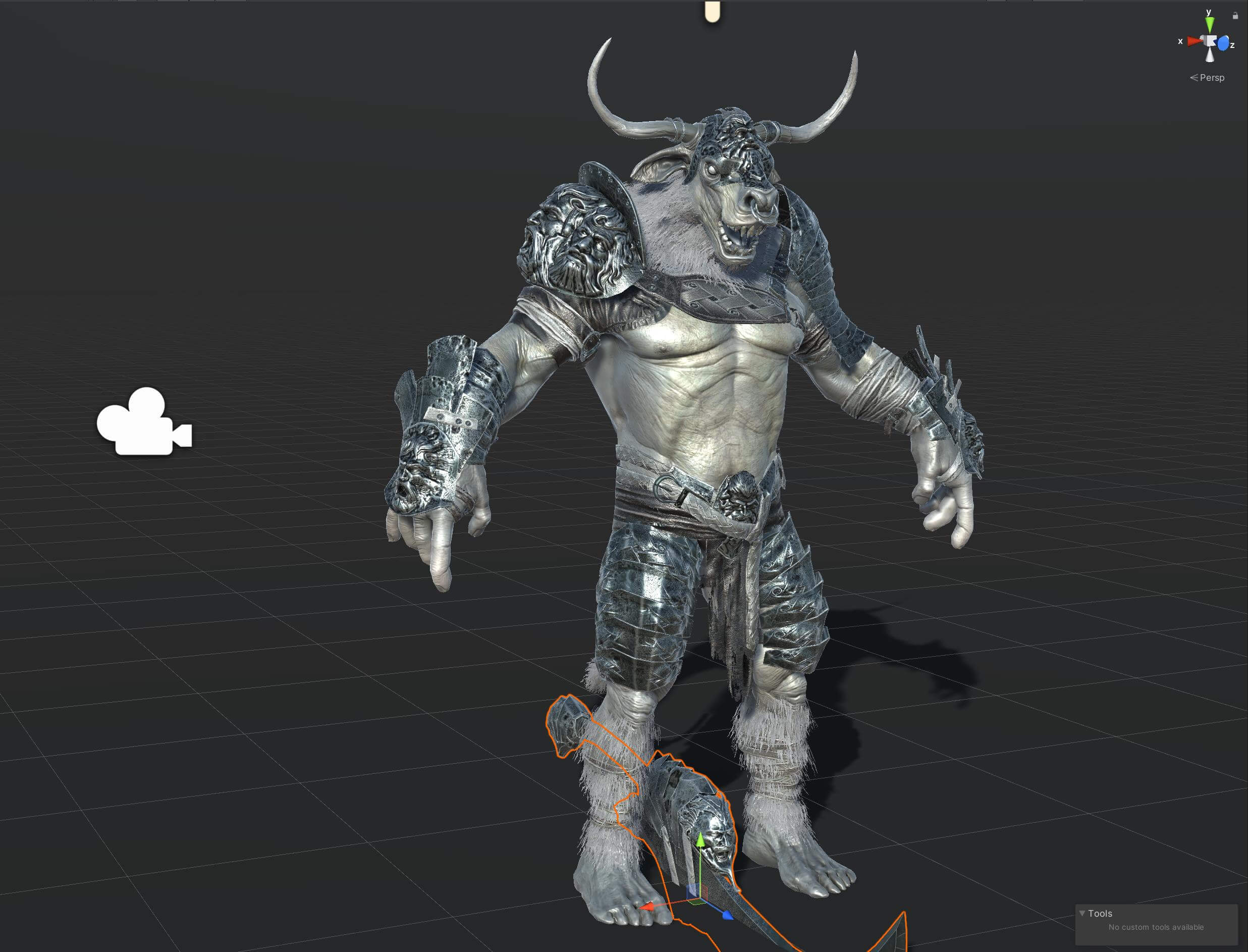 Minotaur Game Ready - 3D Model by andryuha1981