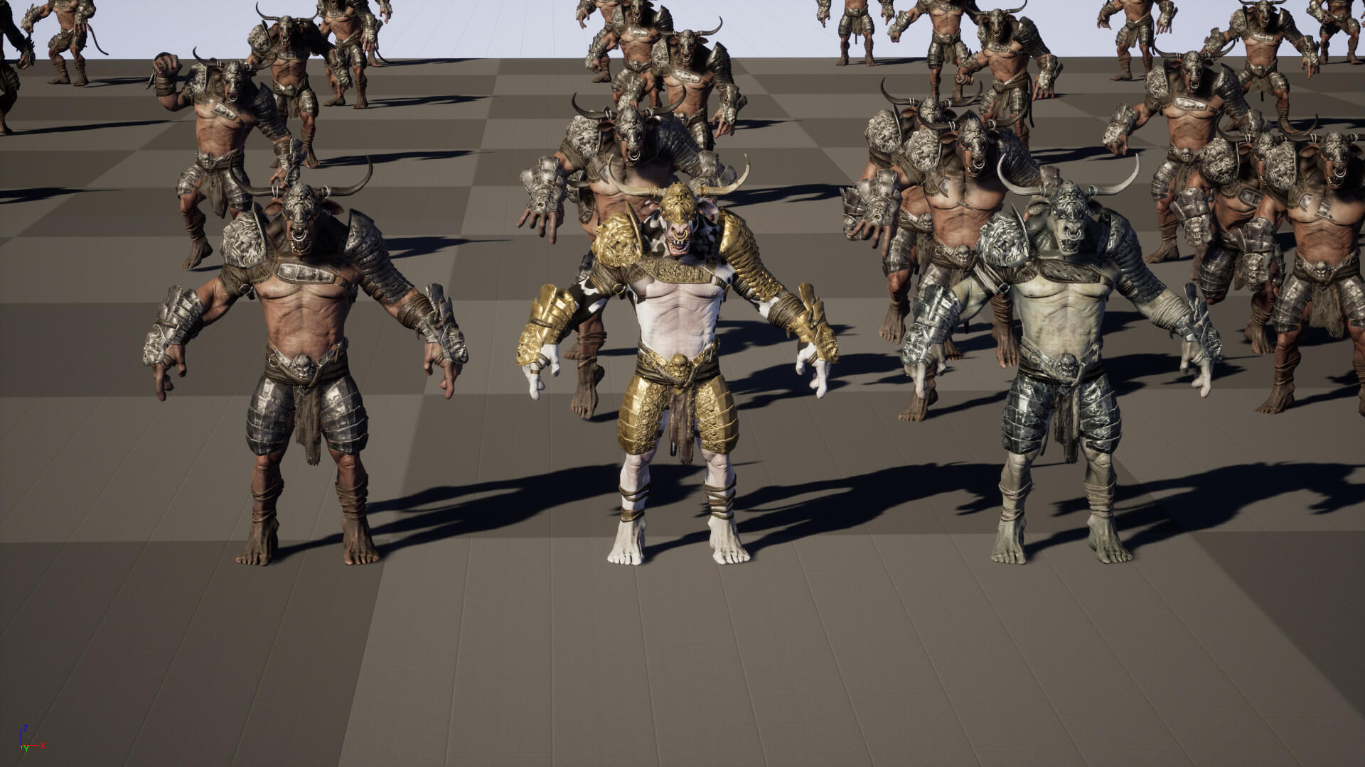 Minotaur Game Ready - 3D Model by andryuha1981