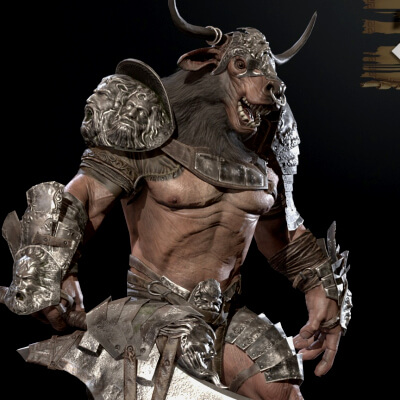andryuha1981 | 3D Models | Minotaurs