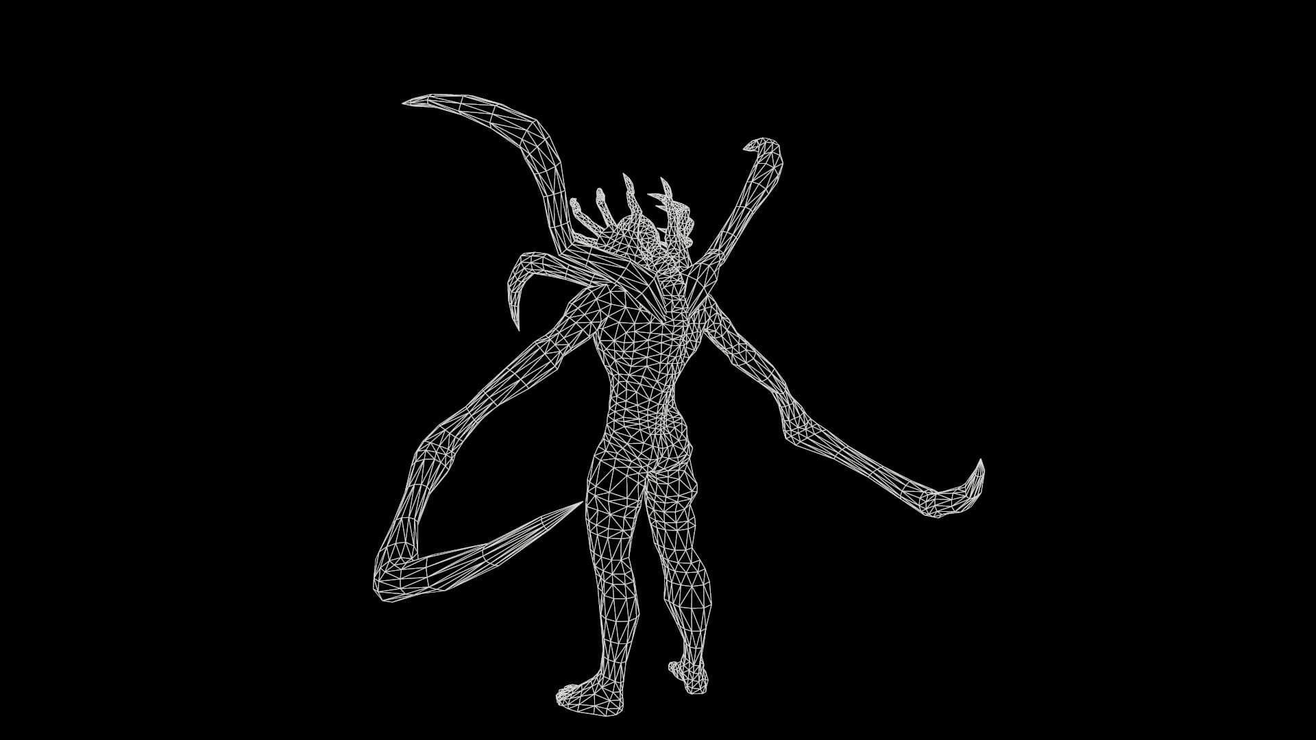 Monster Game Ready - 3D Model by andryuha1981