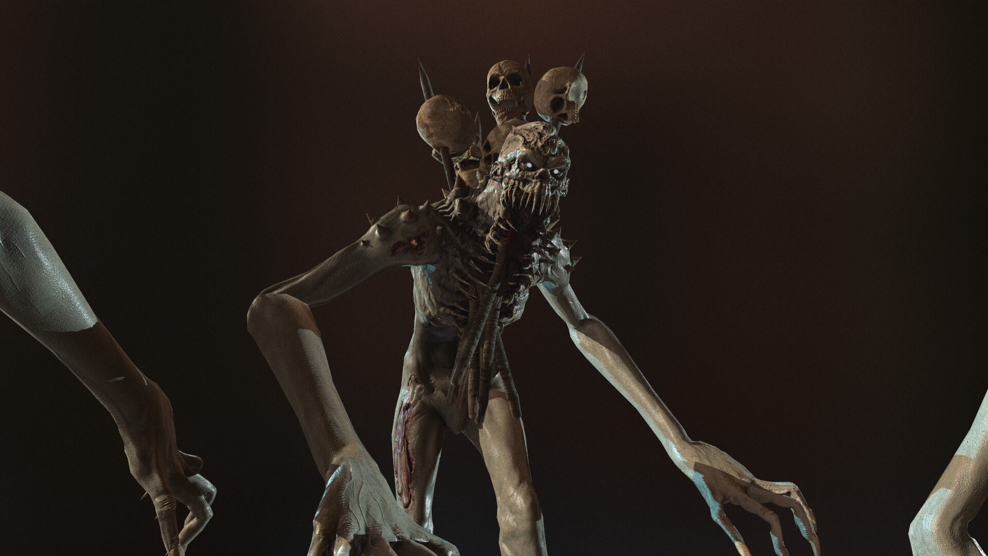 Monster 3 Game Ready - 3D Model by andryuha1981