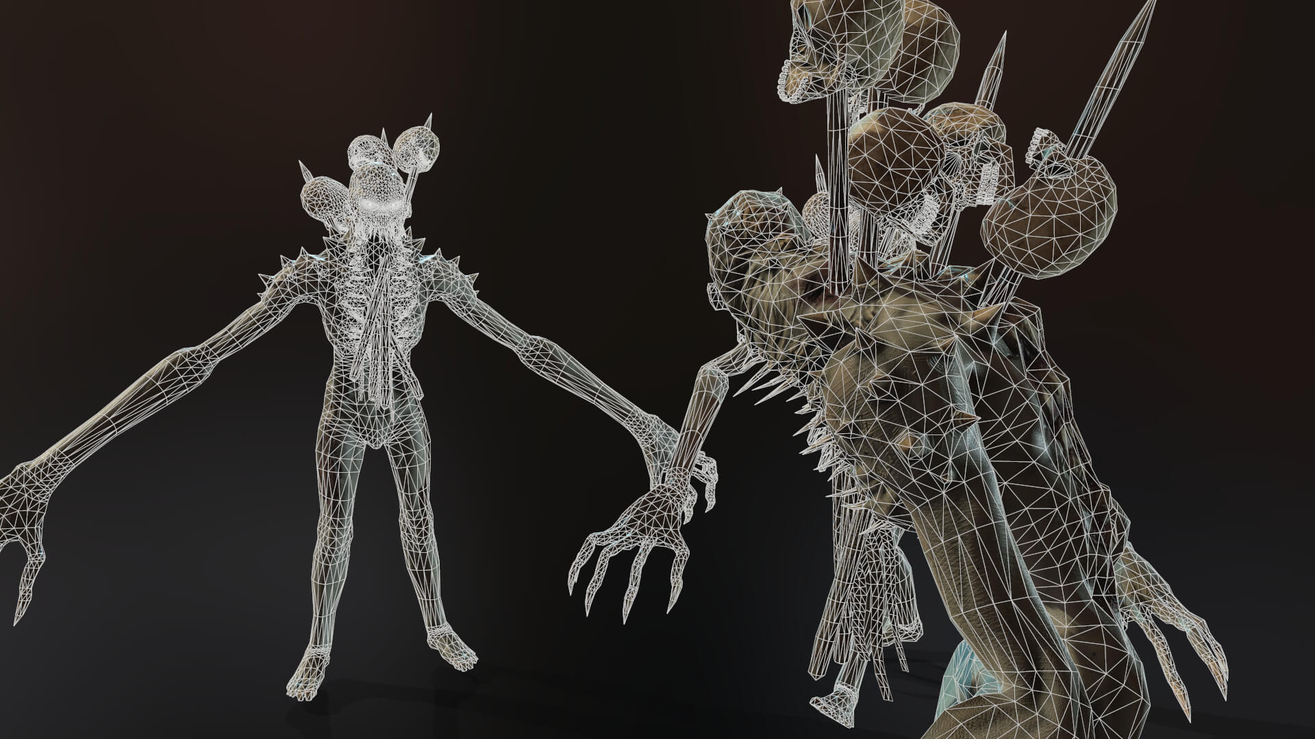 Monster3 Game Ready - 3D Model by andryuha1981