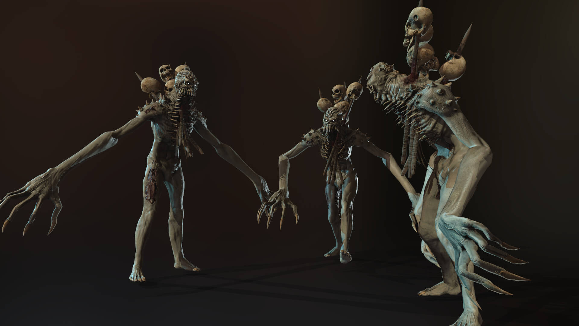 Monster 3 Game Ready - 3D Model by andryuha1981