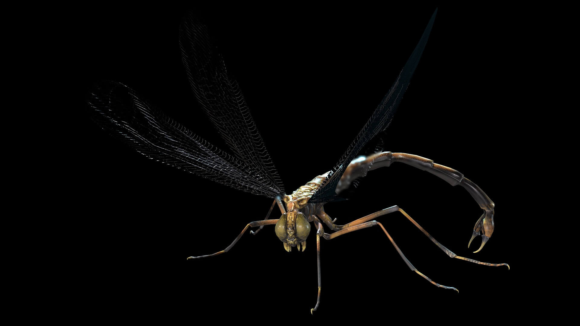 Mosquito Vampire - 3D Model by andryuha1981