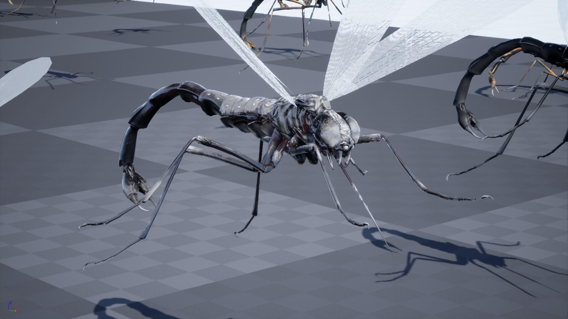 Mosquito Vampire - 3D Model by andryuha1981