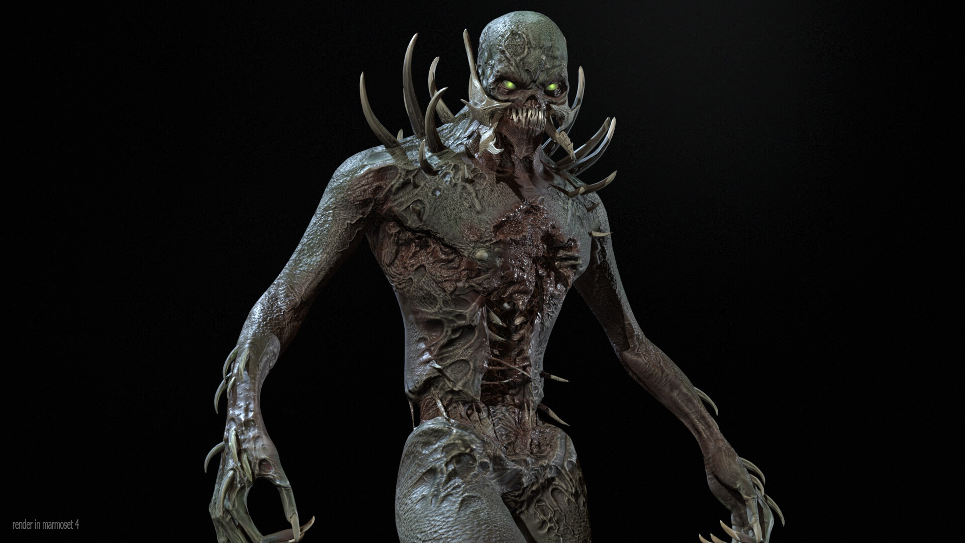 Mutant R3 Game Ready - 3D Model by andryuha1981