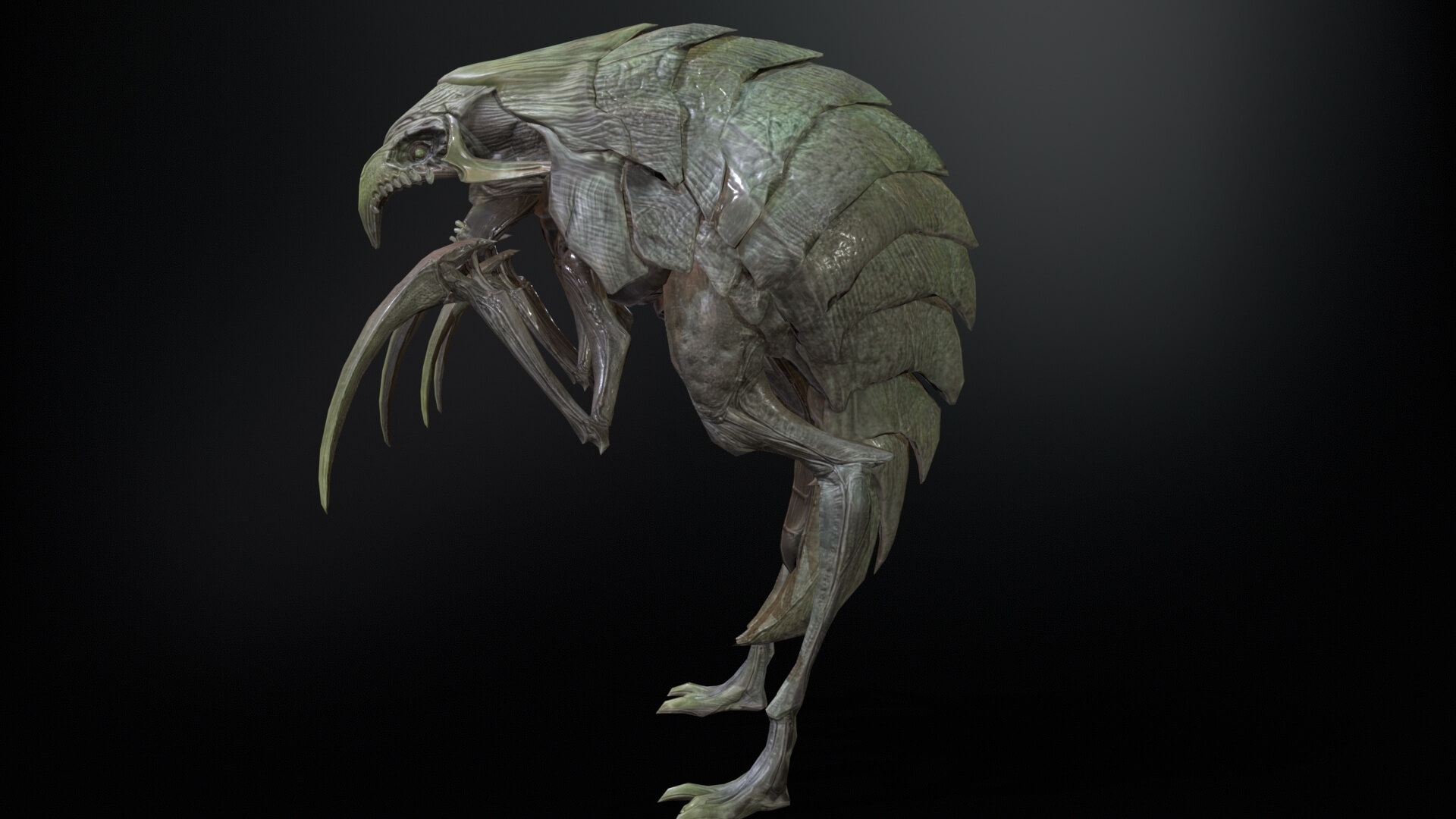 Mutant2R1 Game Ready - 3D Model by andryuha1981