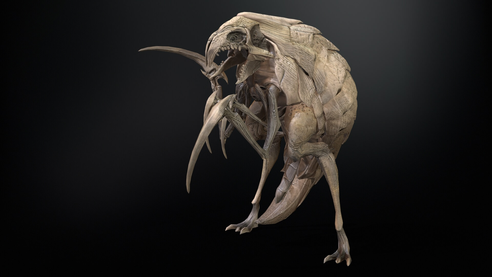 Mutant2R1 Game Ready - 3D Model by andryuha1981