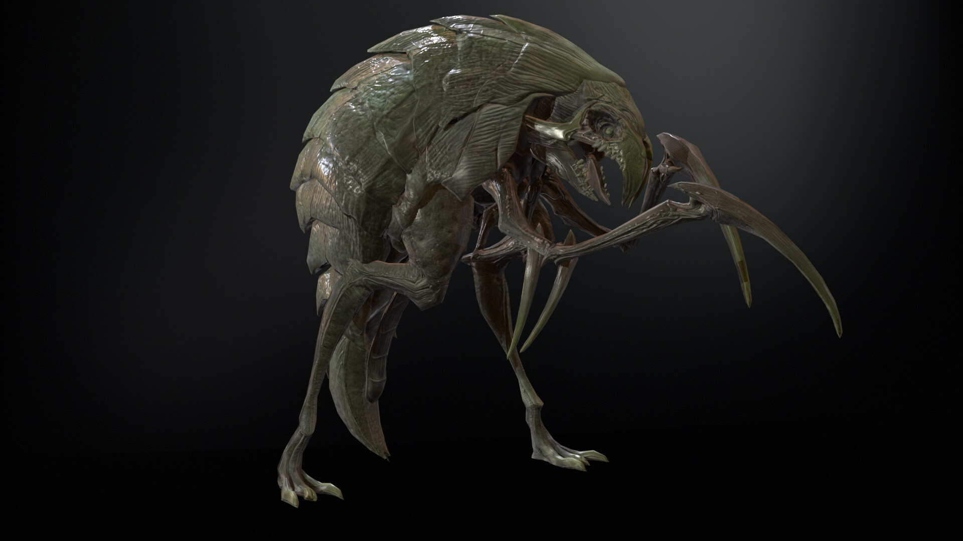 Mutant2R1 Game Ready - 3D Model by andryuha1981