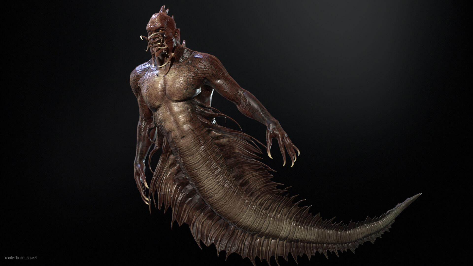 Mutant6R1 Game Ready - 3D Model by andryuha1981