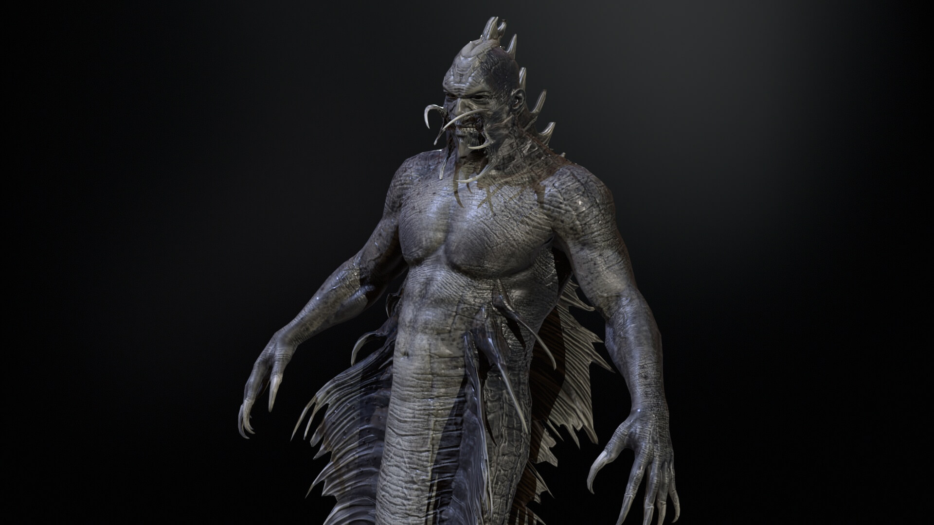 Mutant6R1 Game Ready - 3D Model by andryuha1981