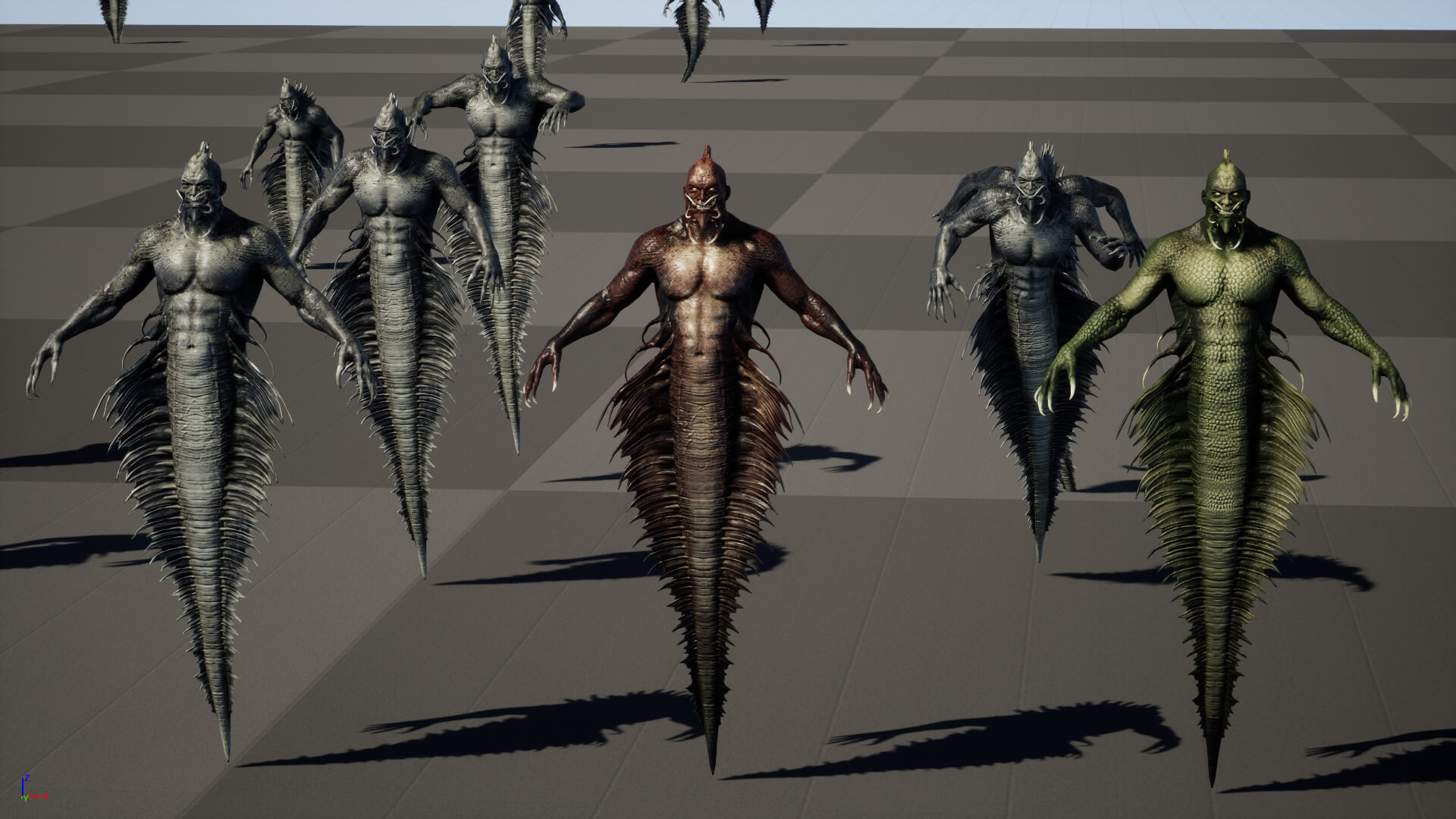 Mutant6R1 Game Ready - 3D Model by andryuha1981