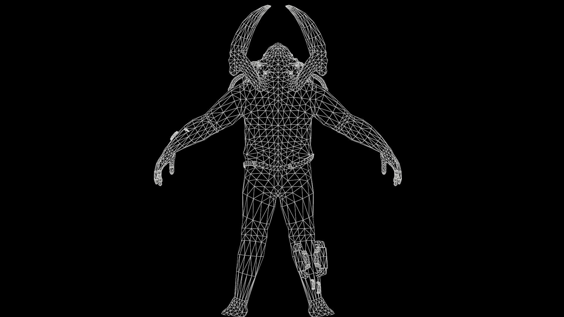 Mutant 7 Game Ready - 3D Model by andryuha1981