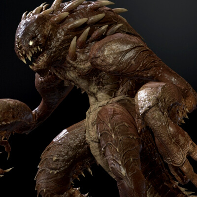 Mutantr4 Game Ready - 3D Model by andryuha1981