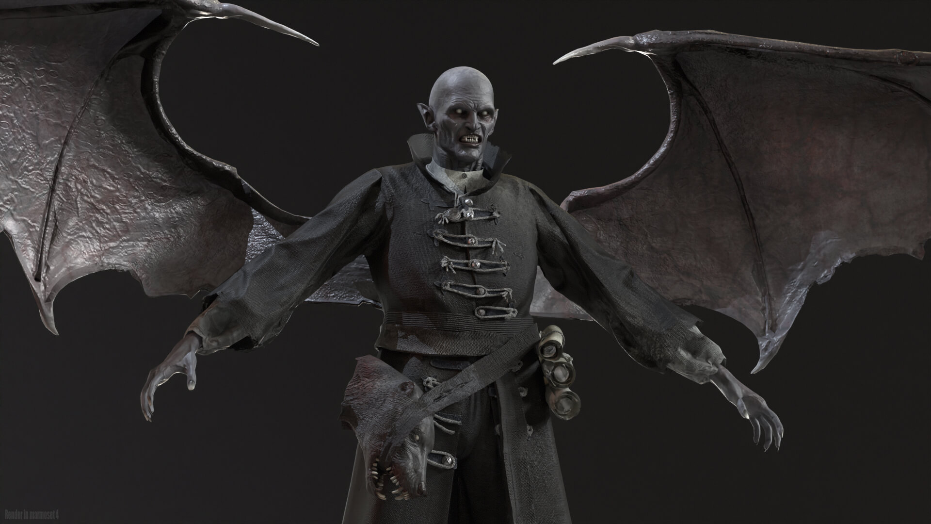 Nosferatu Game Ready - 3D Model by andryuha1981