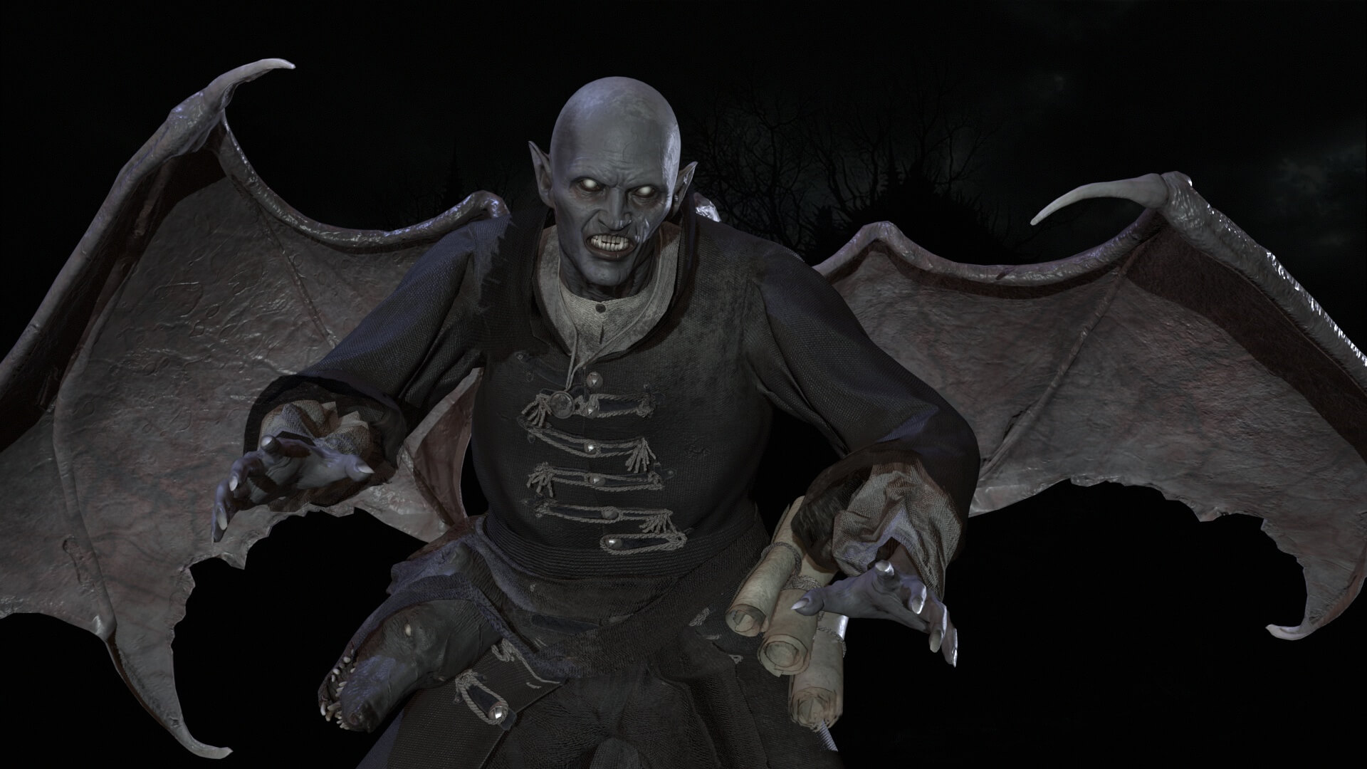 Nosferatu Game Ready - 3D Model by andryuha1981