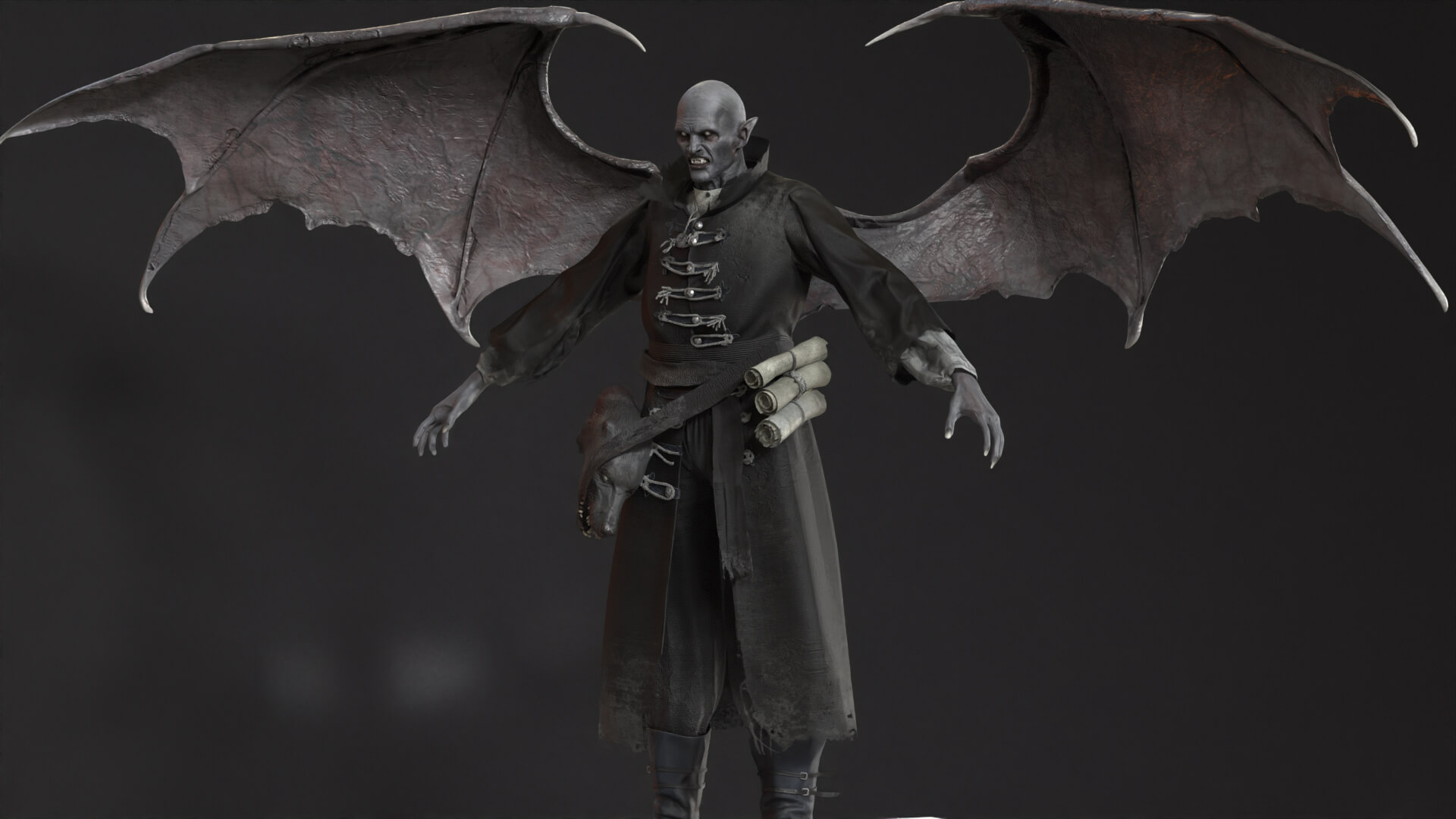 Nosferatu Game Ready - 3D Model by andryuha1981