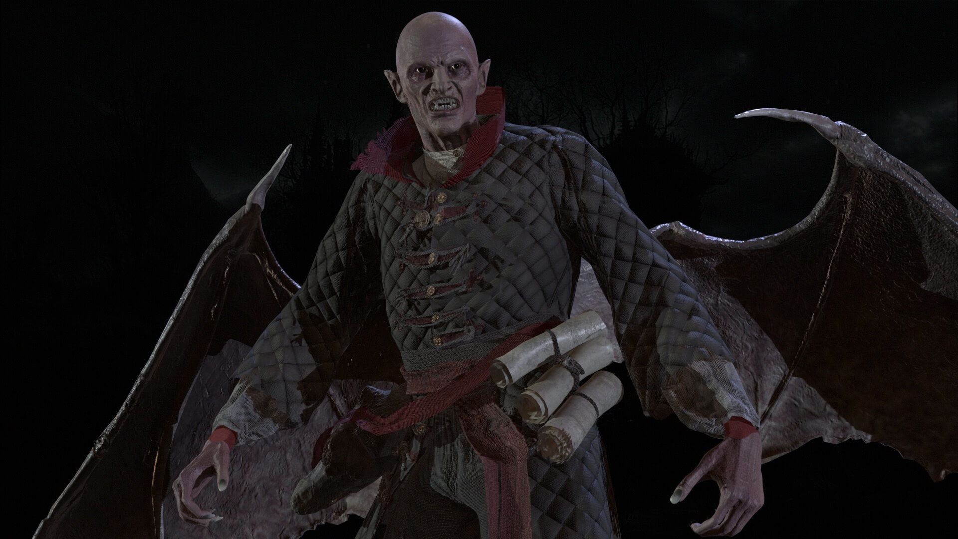 Nosferatu Game Ready - 3D Model by andryuha1981