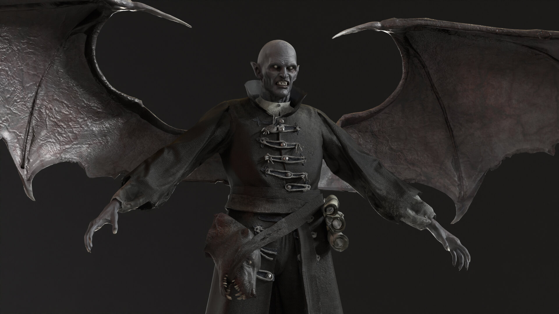 Nosferatu Game Ready - 3D Model by andryuha1981