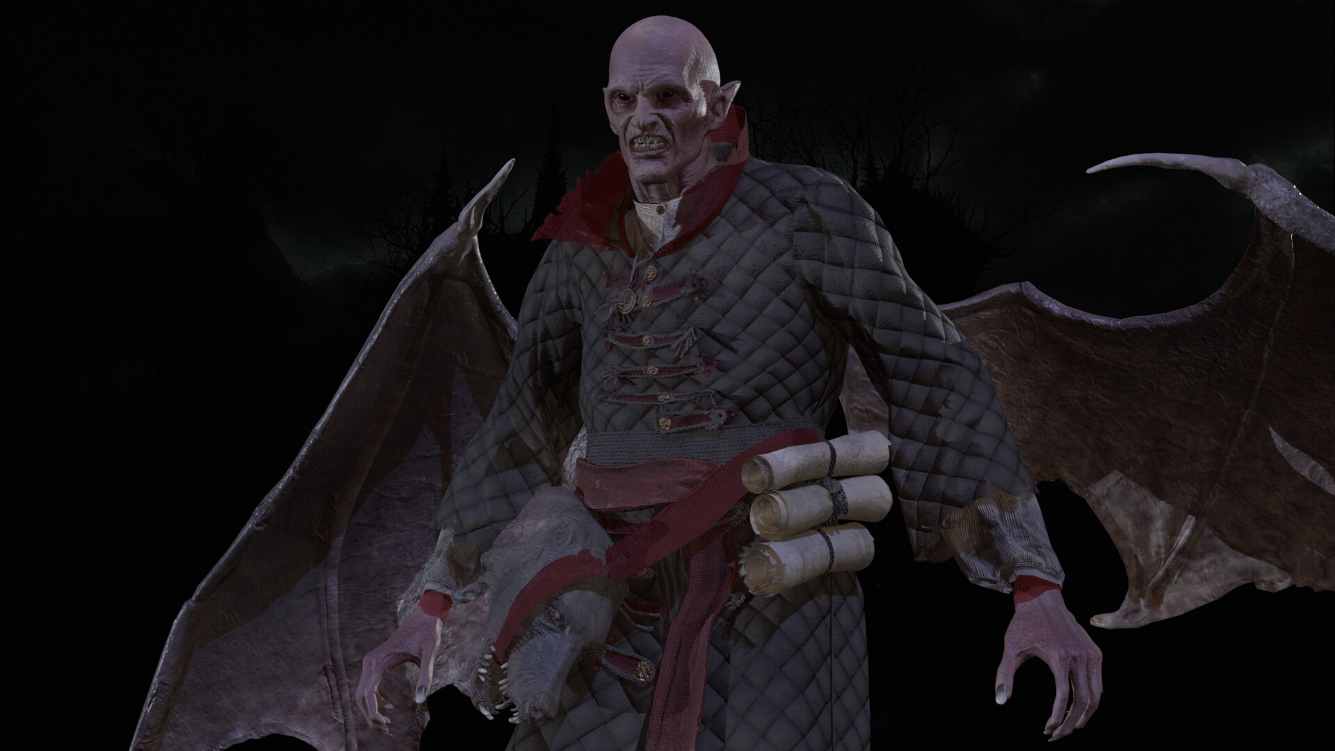 Nosferatu Game Ready - 3D Model by andryuha1981