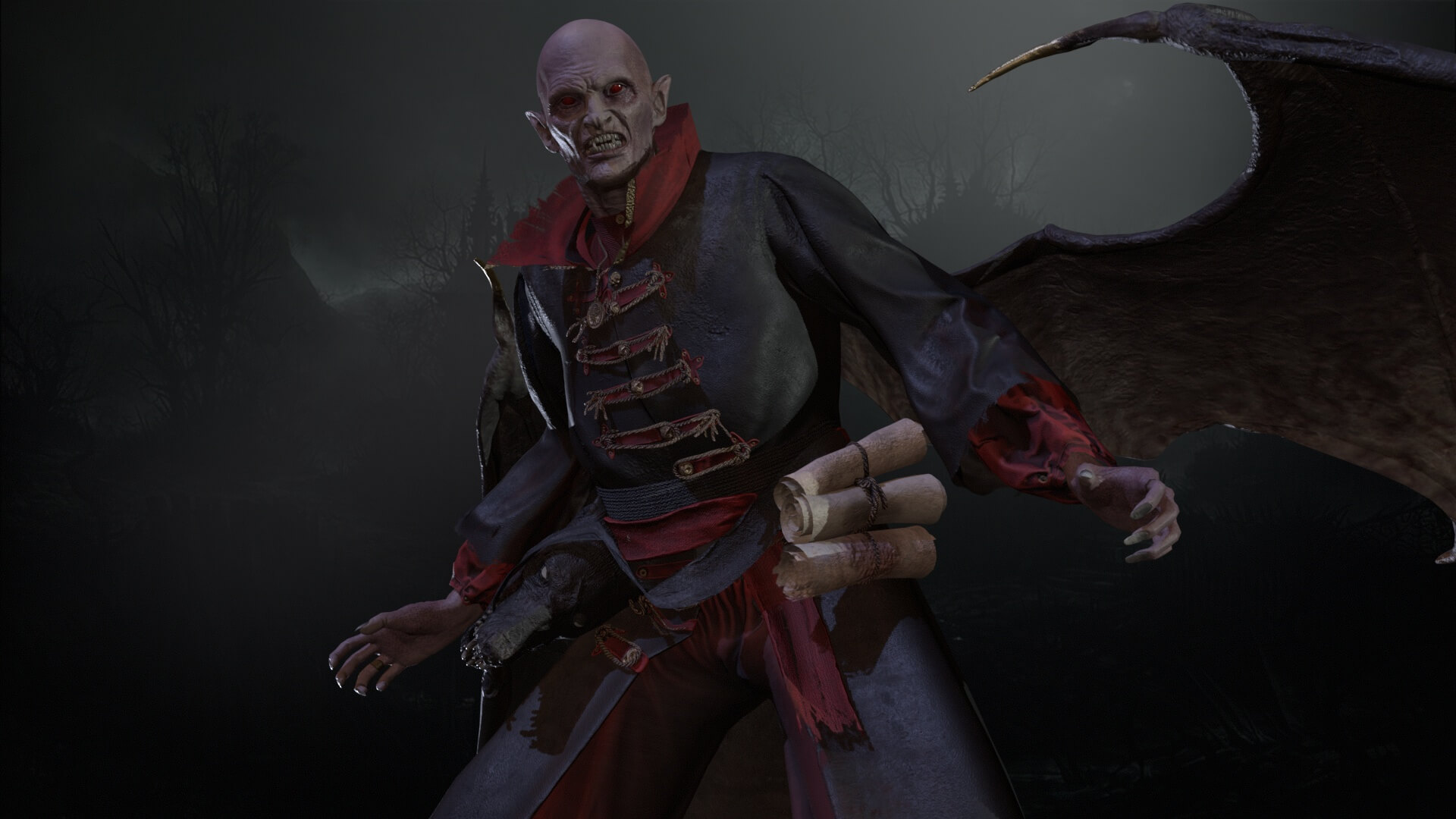 Nosferatu Game Ready - 3D Model by andryuha1981