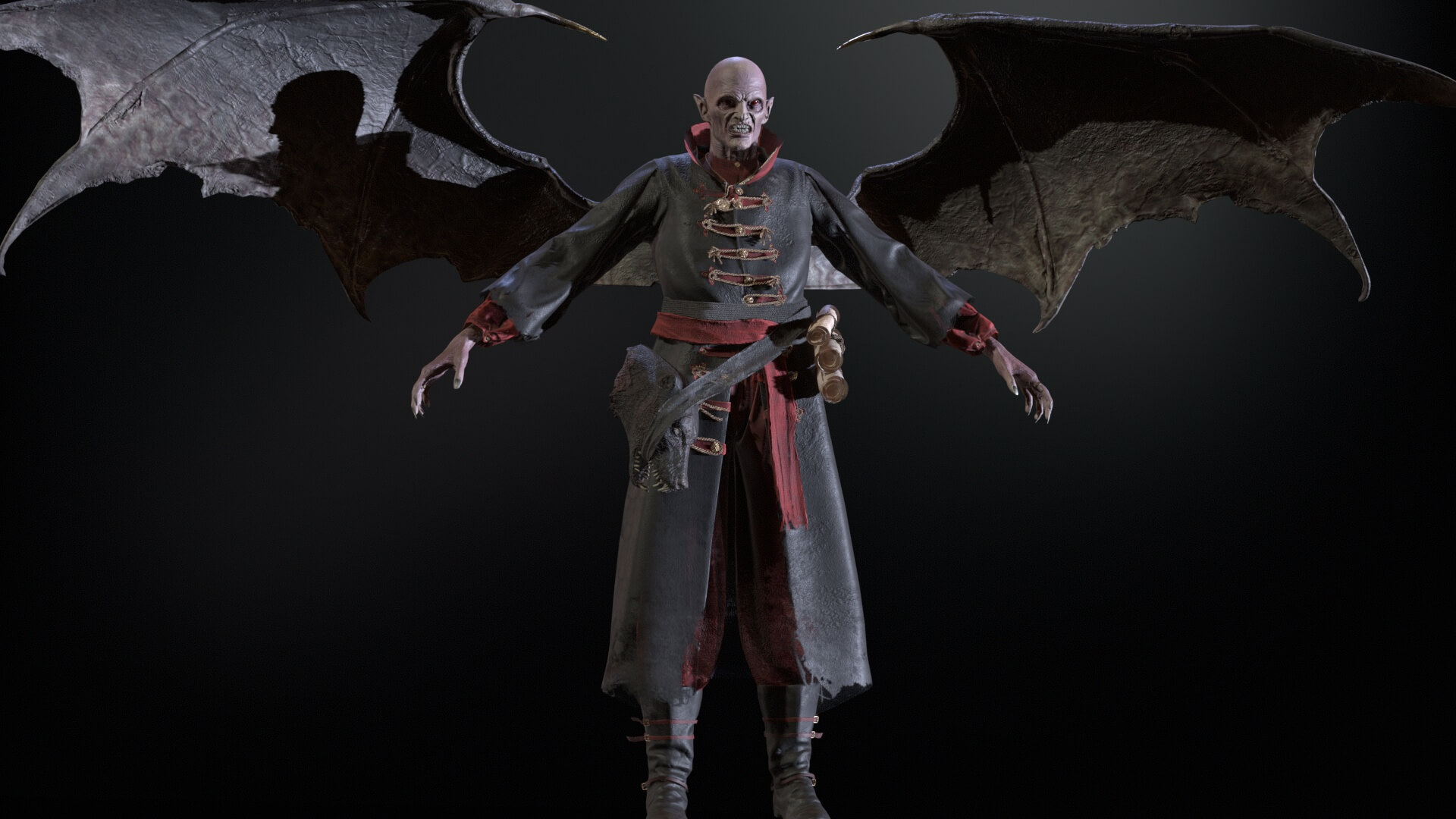 Nosferatu Game Ready - 3D Model by andryuha1981