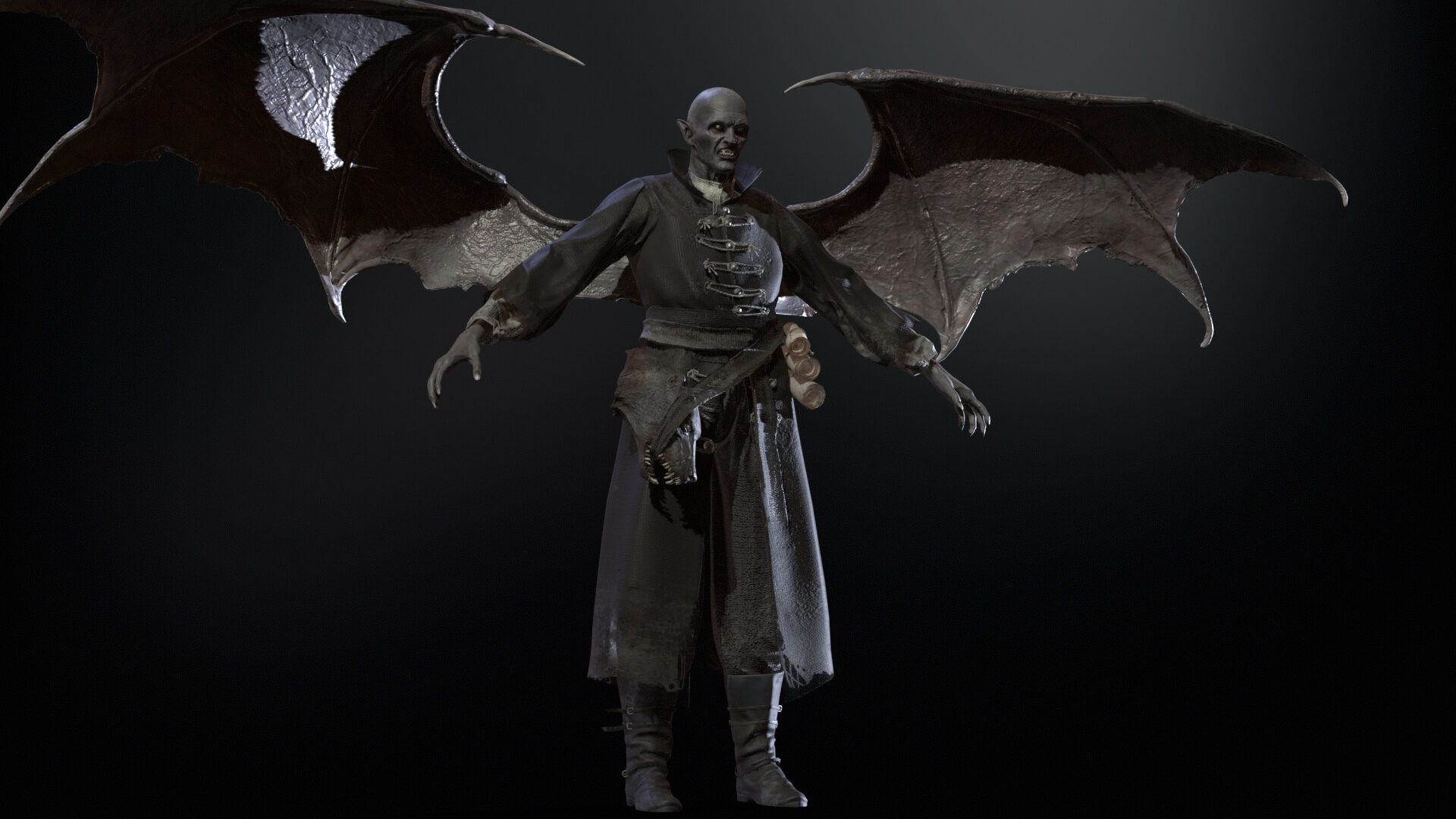 Nosferatu Game Ready - 3D Model by andryuha1981