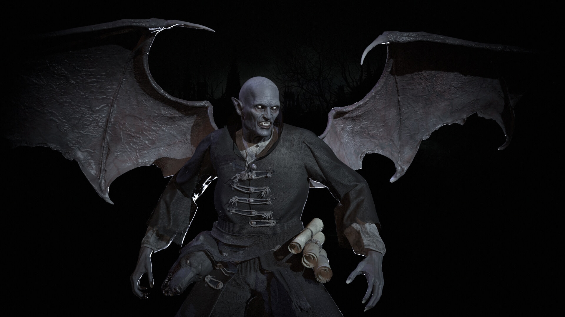 Nosferatu Game Ready - 3D Model by andryuha1981