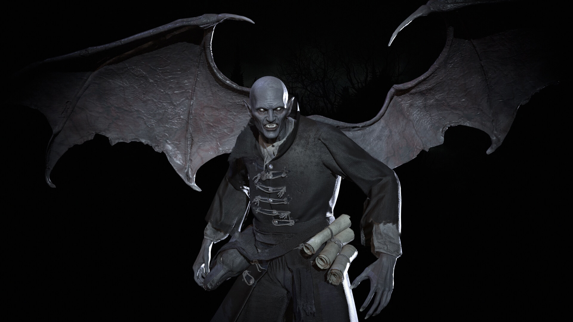 Nosferatu Game Ready - 3D Model by andryuha1981
