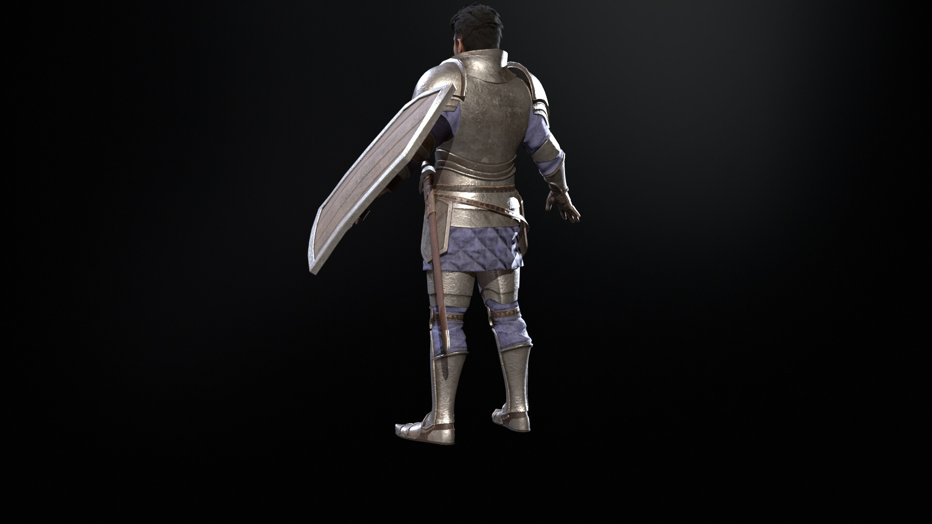 Npc Knight1 Game Ready - 3D Model by andryuha1981