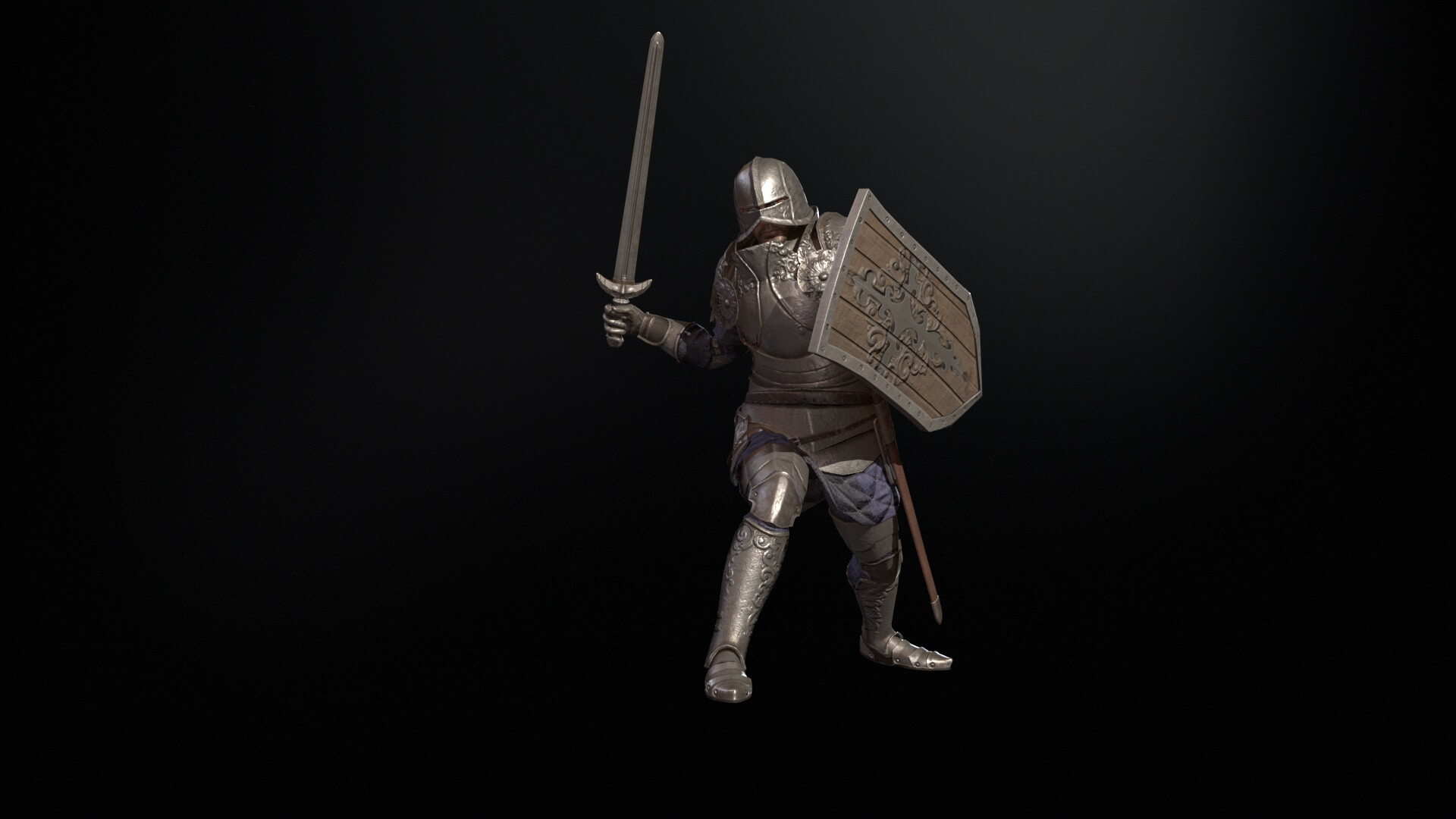 Npc Knight1 Game Ready - 3D Model by andryuha1981
