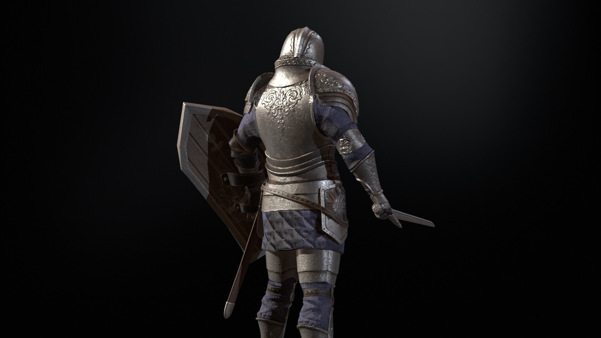 Npc Knight1 Game Ready - 3D Model by andryuha1981