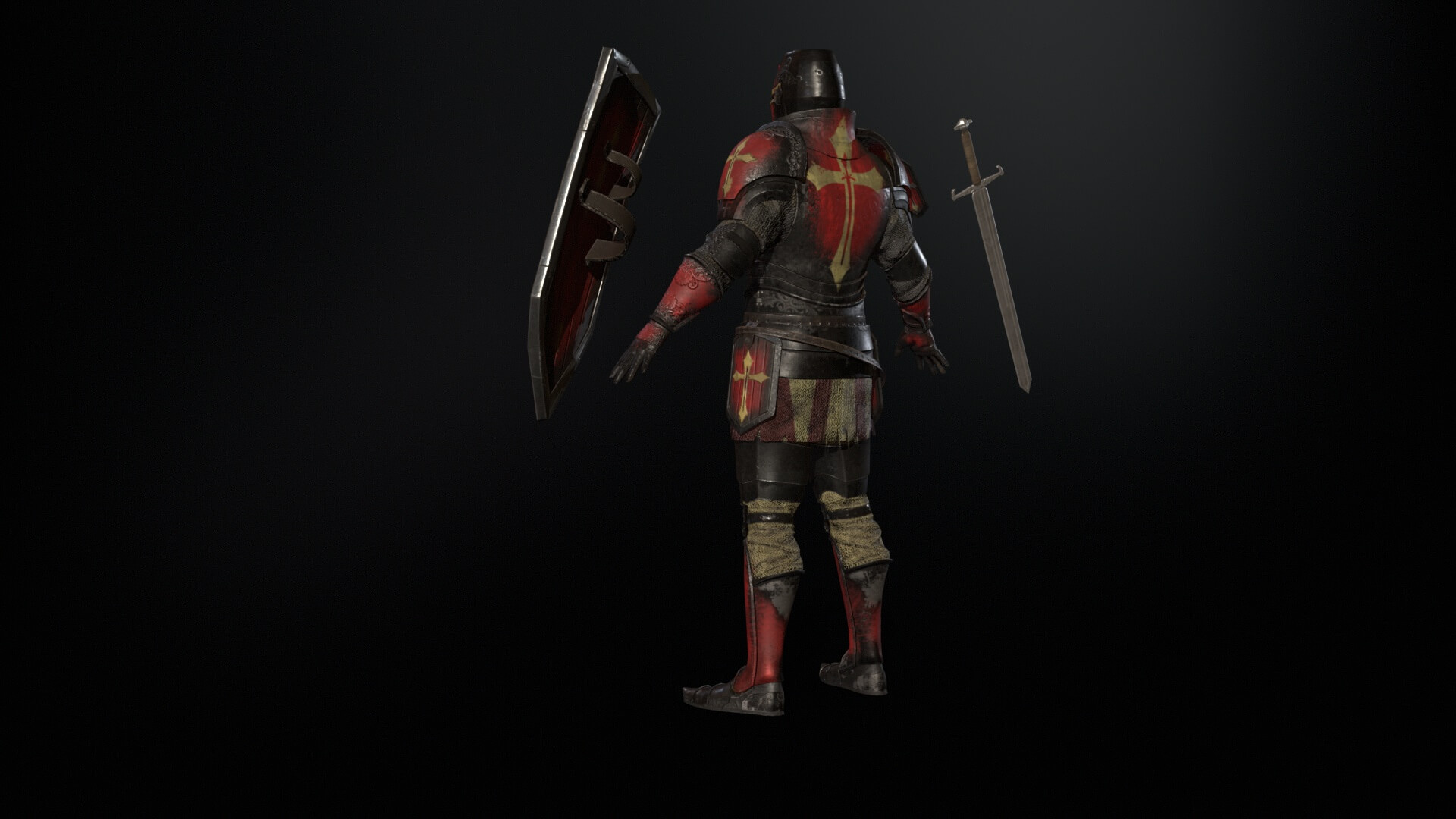 Npc Knight2 Game Ready - 3D Model by andryuha1981