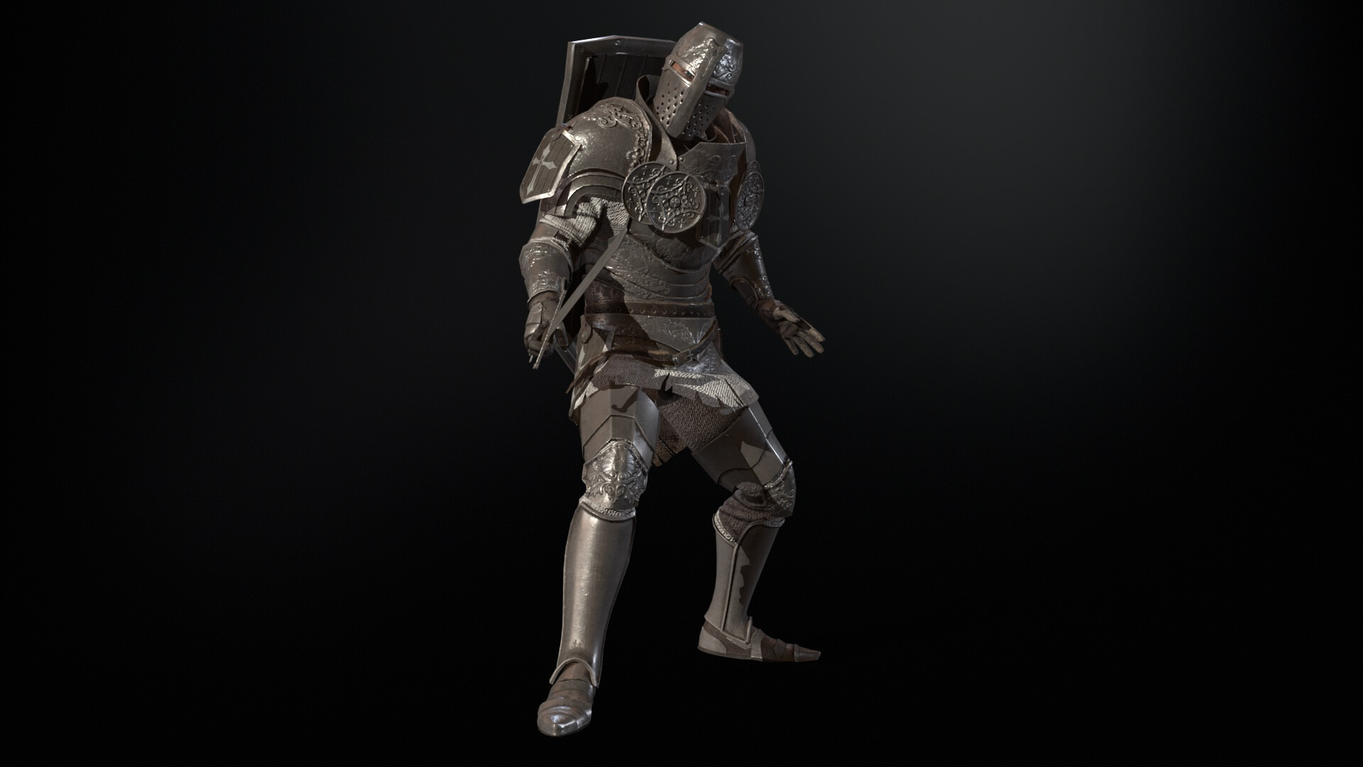 Npc Knight2 Game Ready - 3D Model by andryuha1981