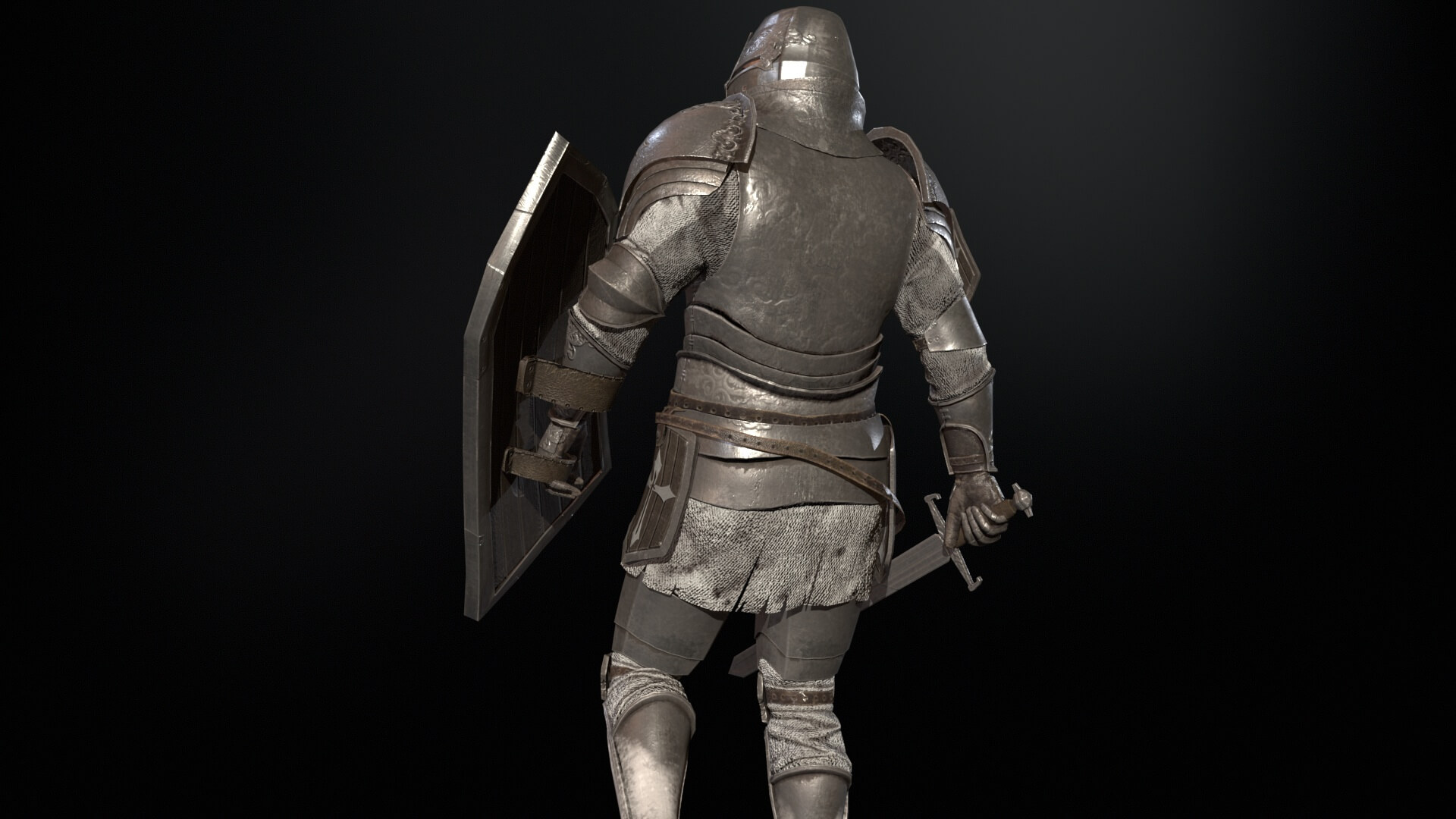 Npc Knight2 Game Ready - 3D Model by andryuha1981