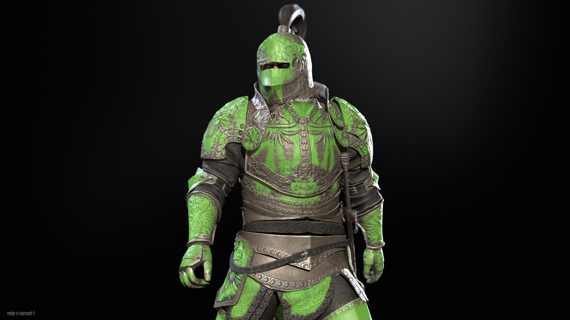 Npc Knight3 Game Ready - 3D Model by andryuha1981