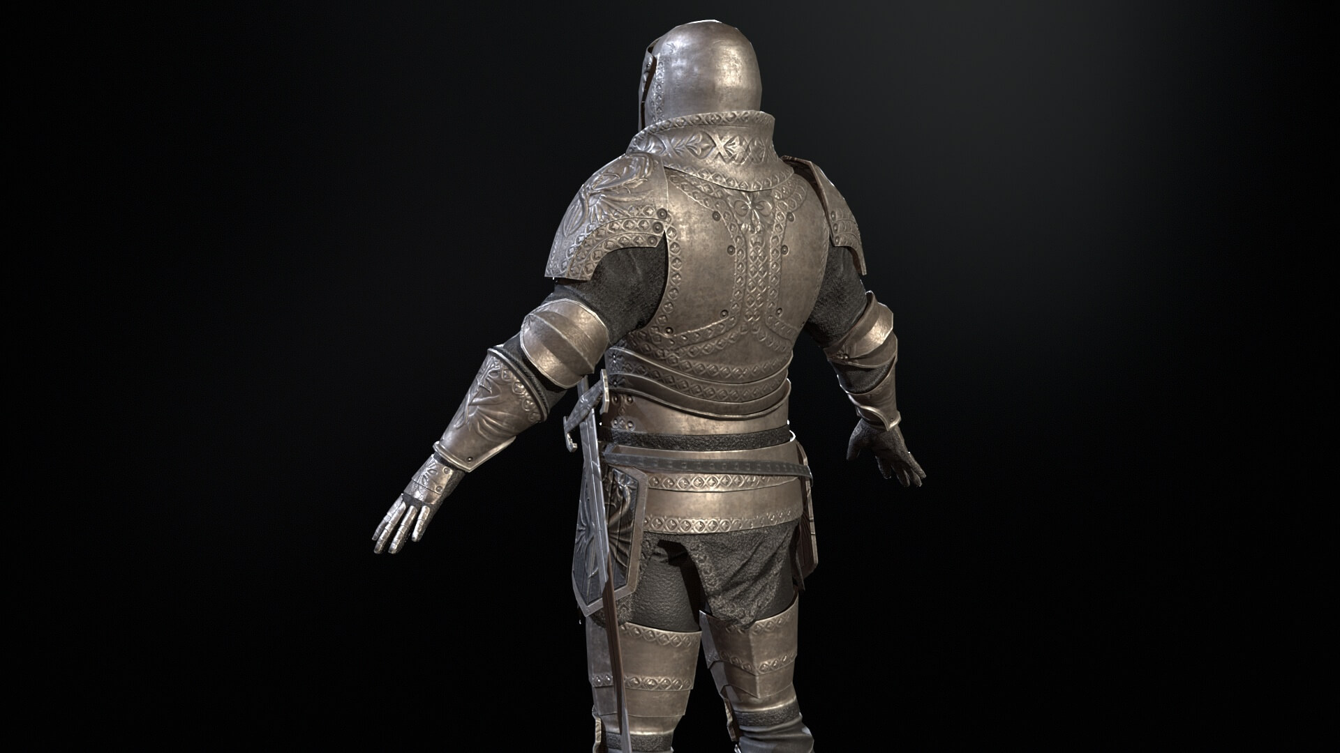Npc Knight3 Game Ready - 3D Model by andryuha1981