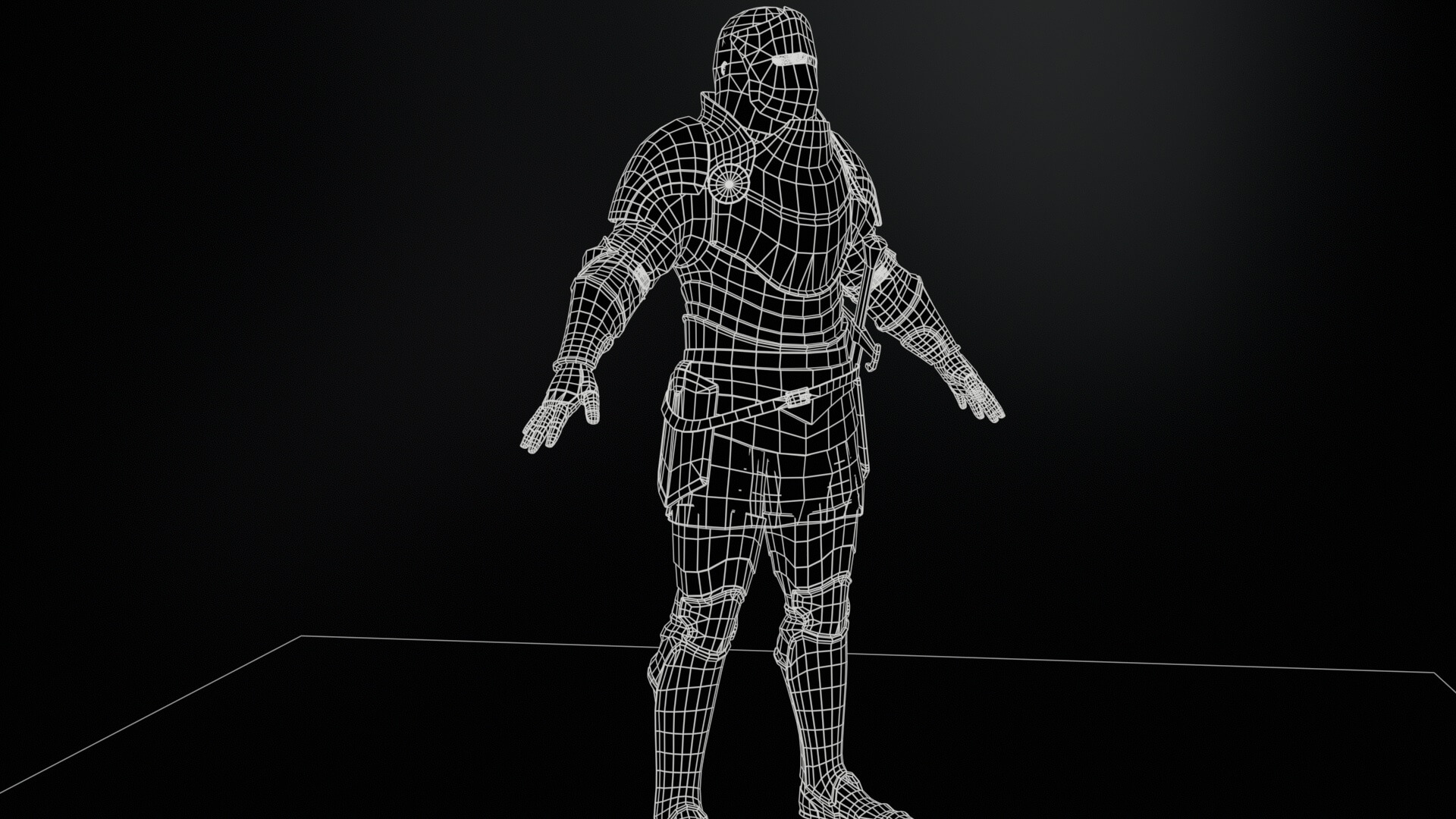 Npc Knight3 Game Ready - 3D Model by andryuha1981