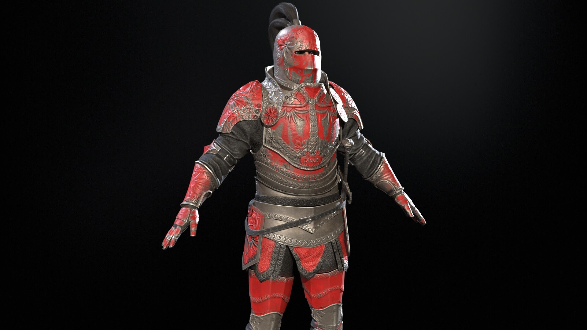 Npc Knight3 Game Ready - 3D Model by andryuha1981