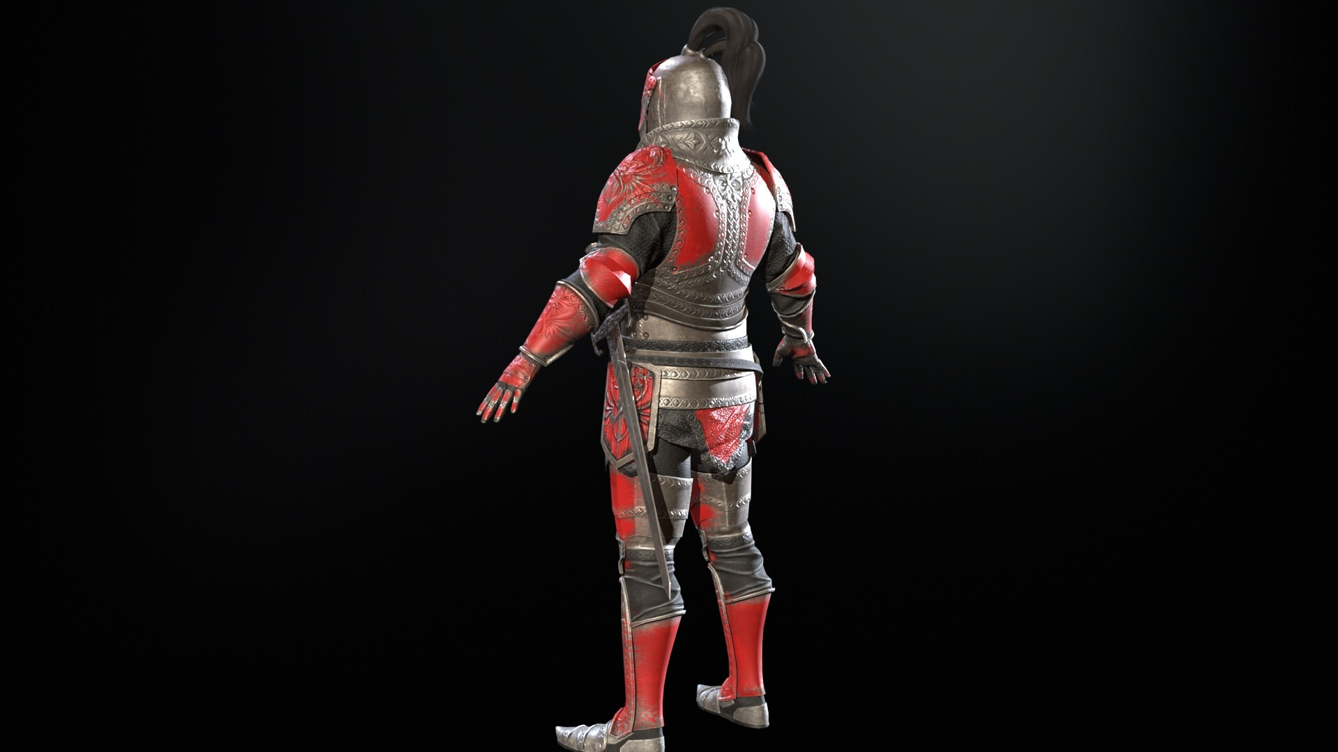 Npc Knight3 Game Ready - 3D Model by andryuha1981