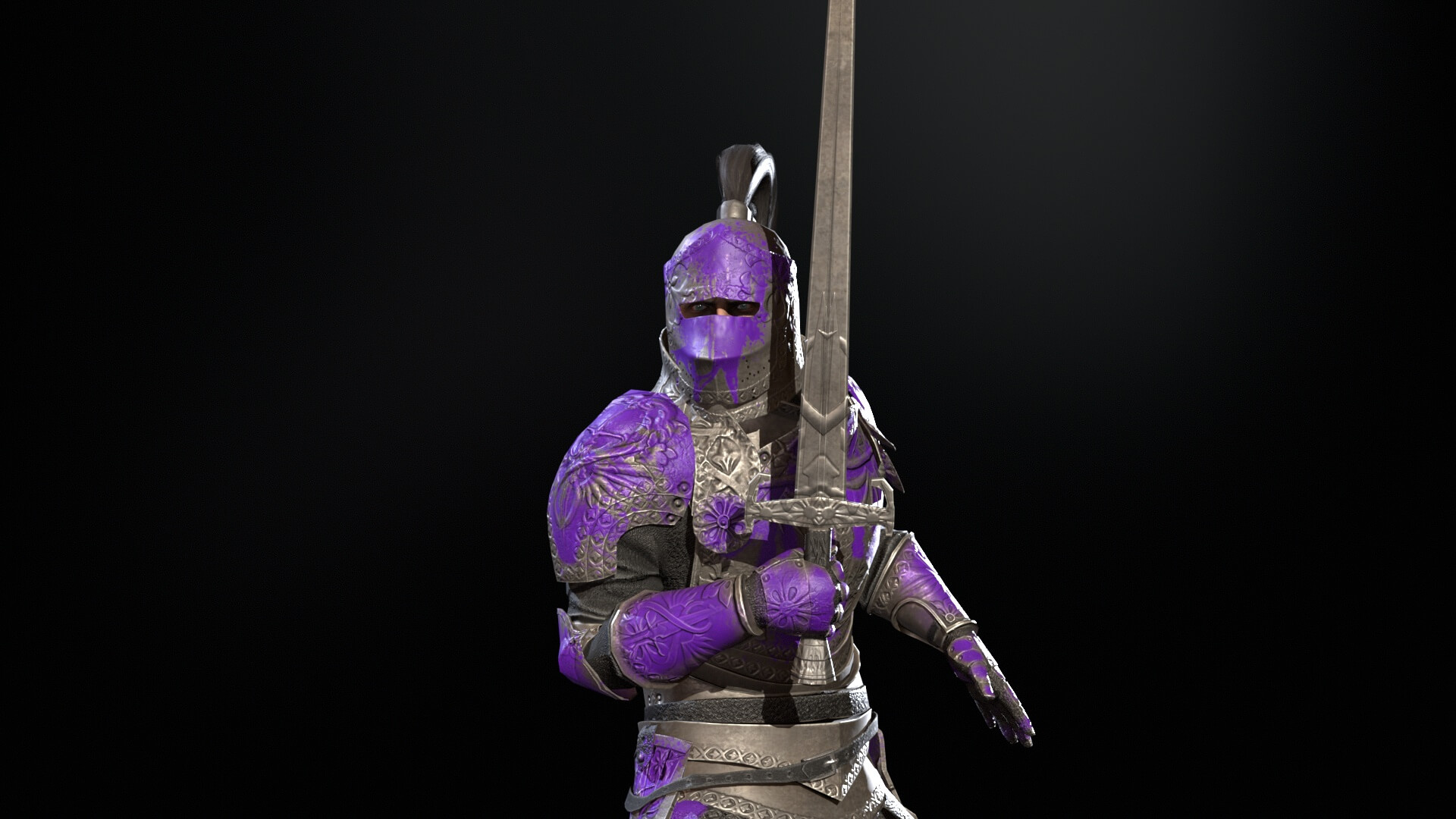 Npc Knight3 Game Ready - 3D Model by andryuha1981