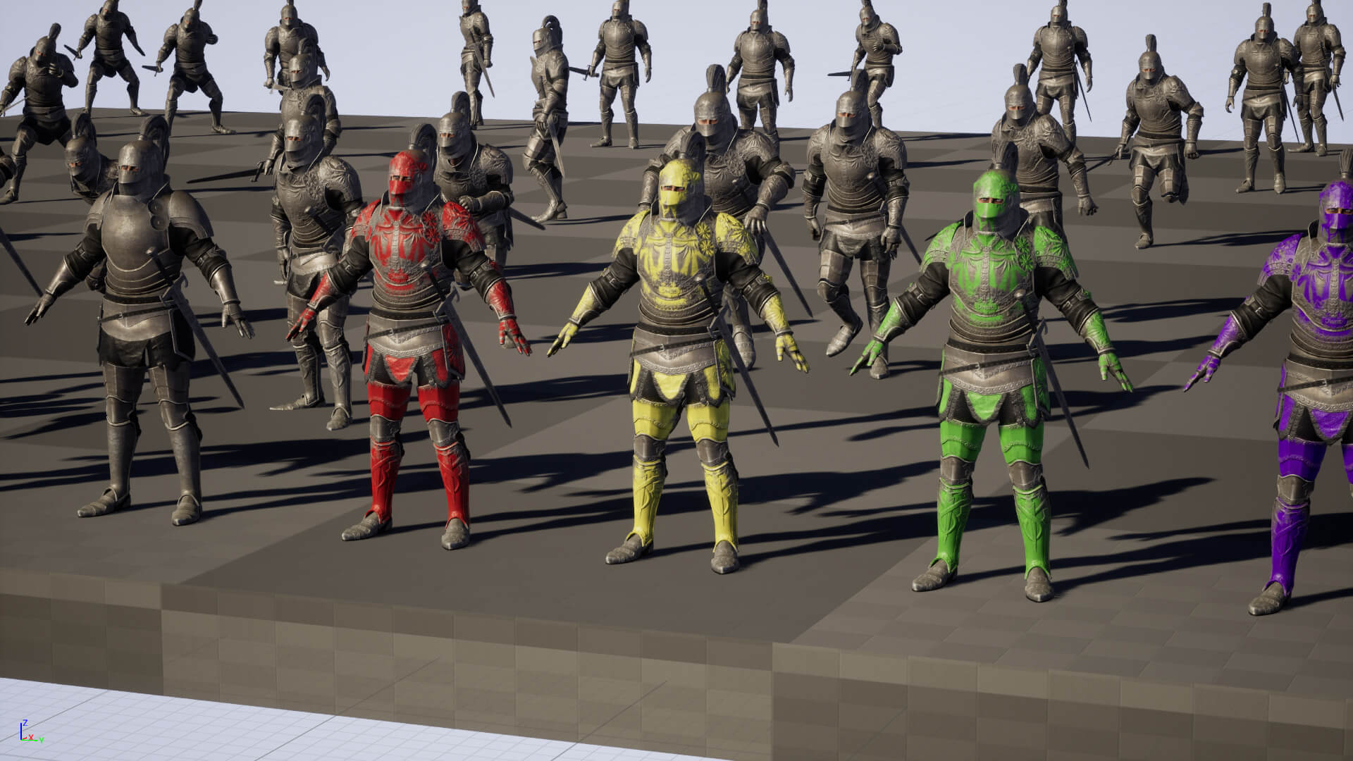 Npc Knight3 Game Ready - 3D Model by andryuha1981
