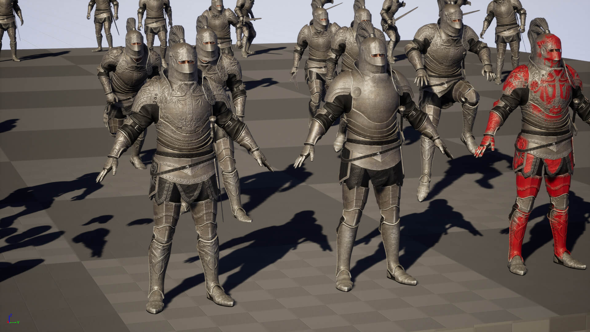 Npc Knight3 Game Ready - 3D Model by andryuha1981
