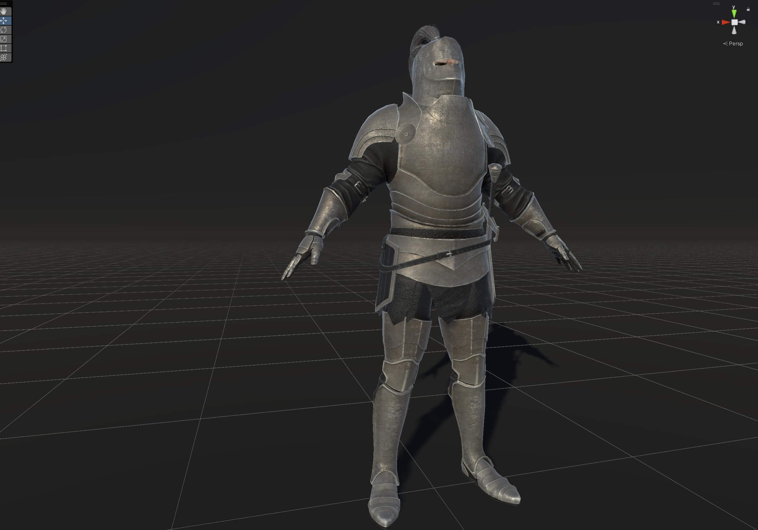 Npc Knight3 Game Ready - 3D Model by andryuha1981