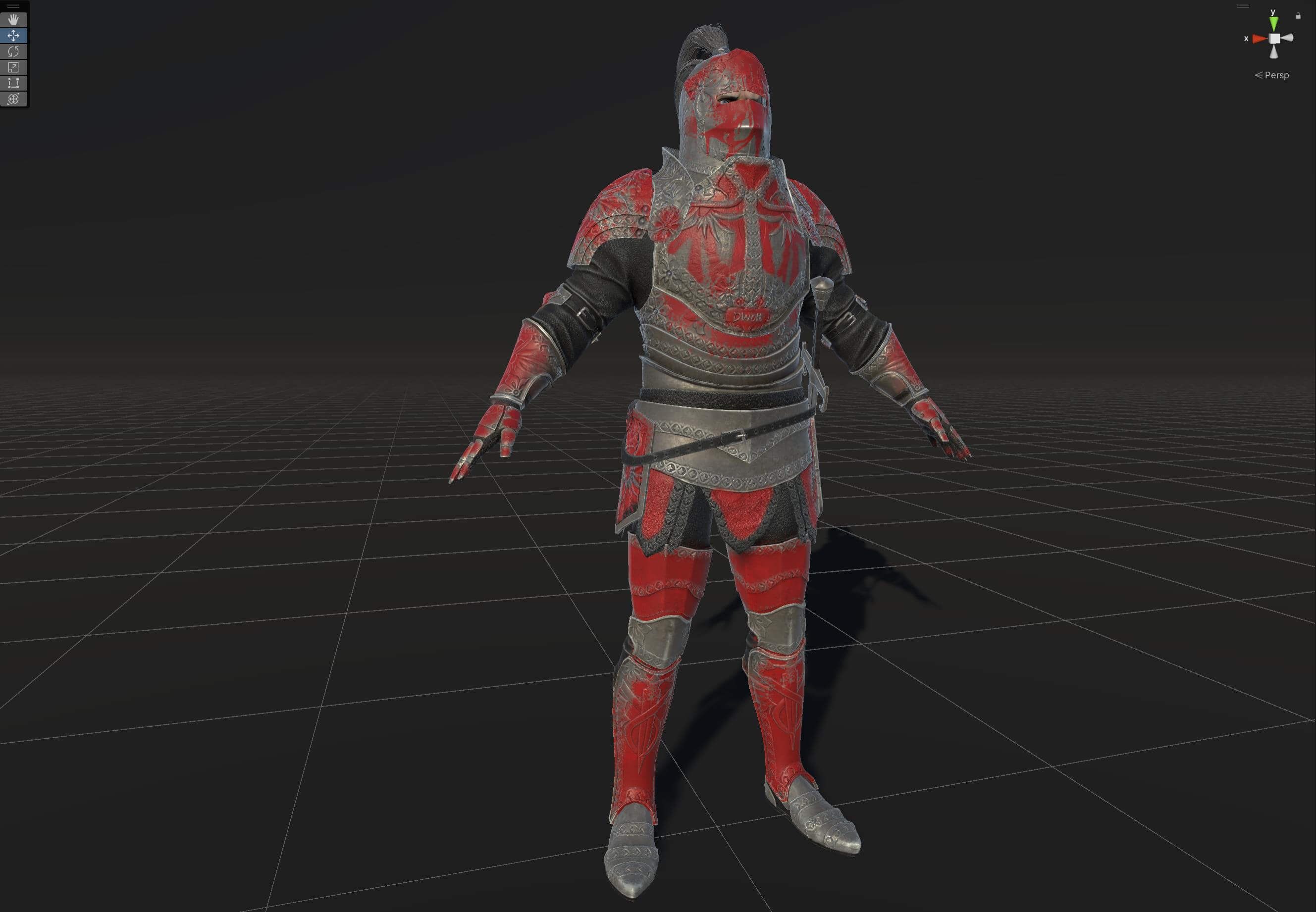 Npc Knight3 Game Ready - 3D Model by andryuha1981