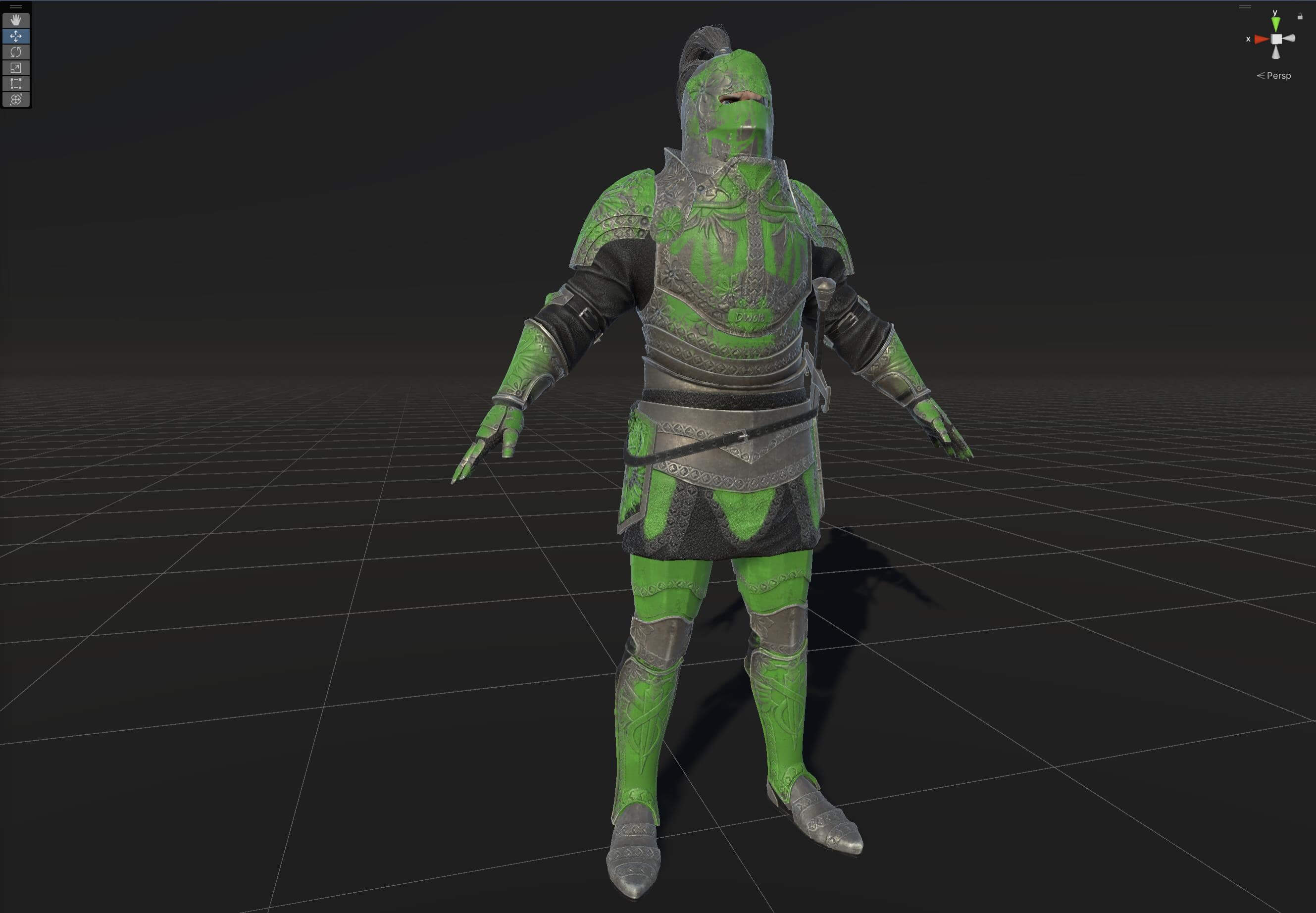 Npc Knight3 Game Ready - 3D Model by andryuha1981