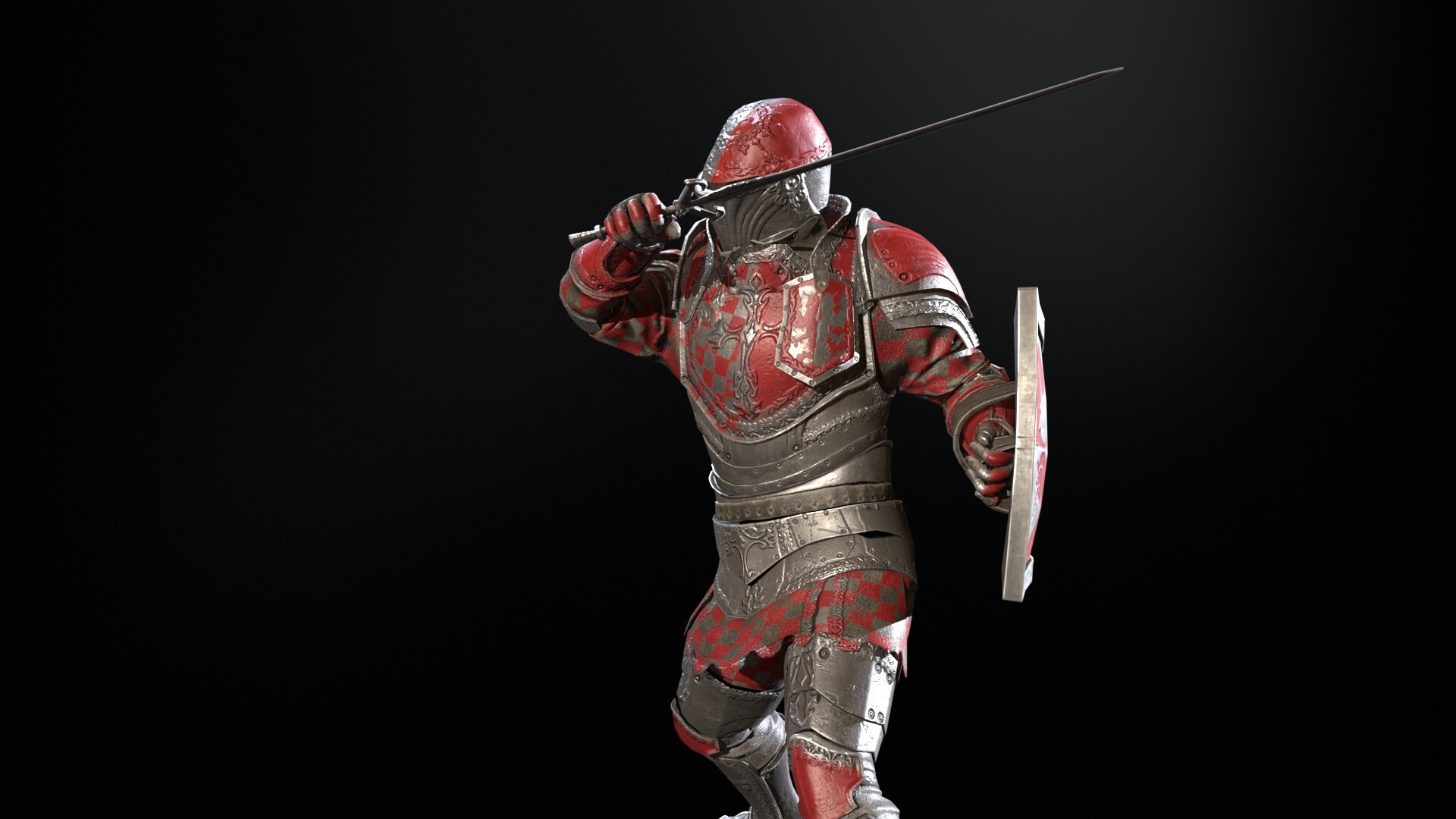 Npc Knight4 Game Ready - 3D Model by andryuha1981