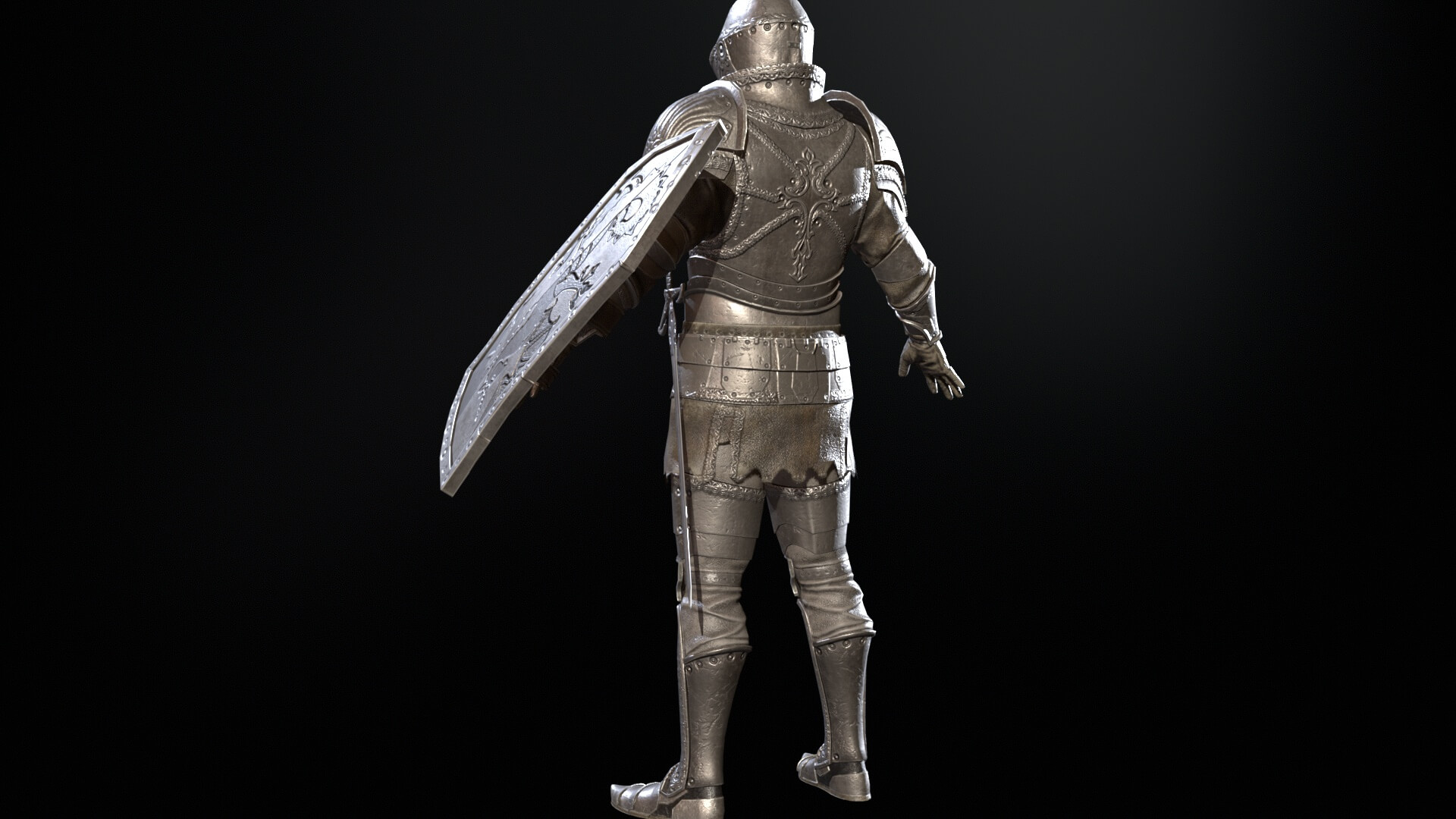Npc Knight4 Game Ready - 3D Model by andryuha1981