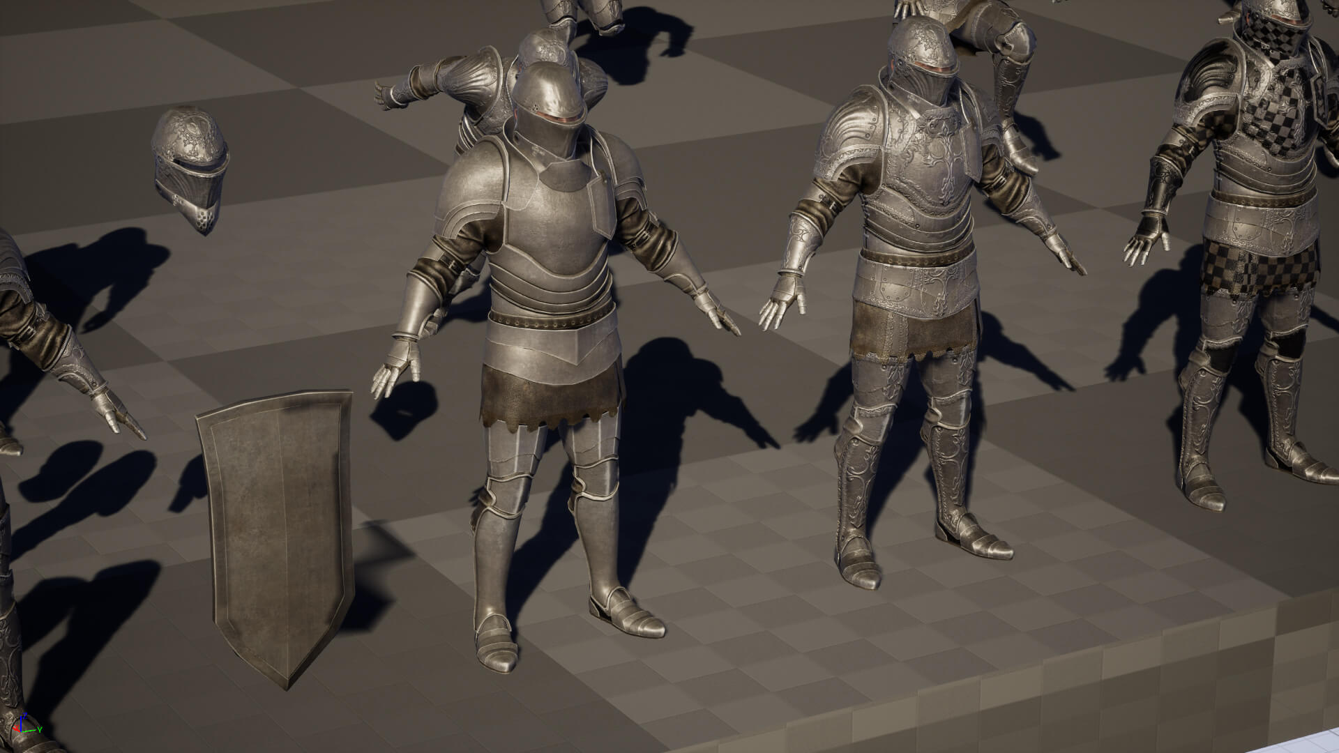 Npc Knight4 Game Ready - 3D Model by andryuha1981